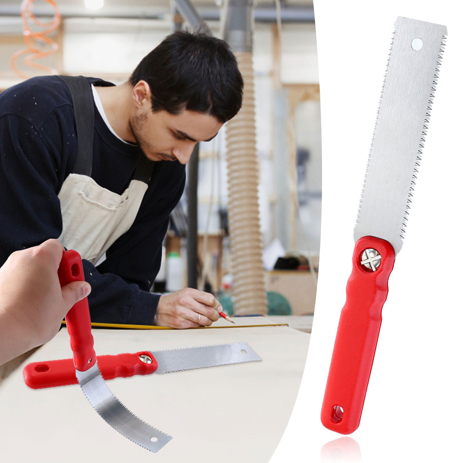 GZJCKJY Tool series Ruitool/Japanese-Style Small Double-Sided Saw, Wall ...