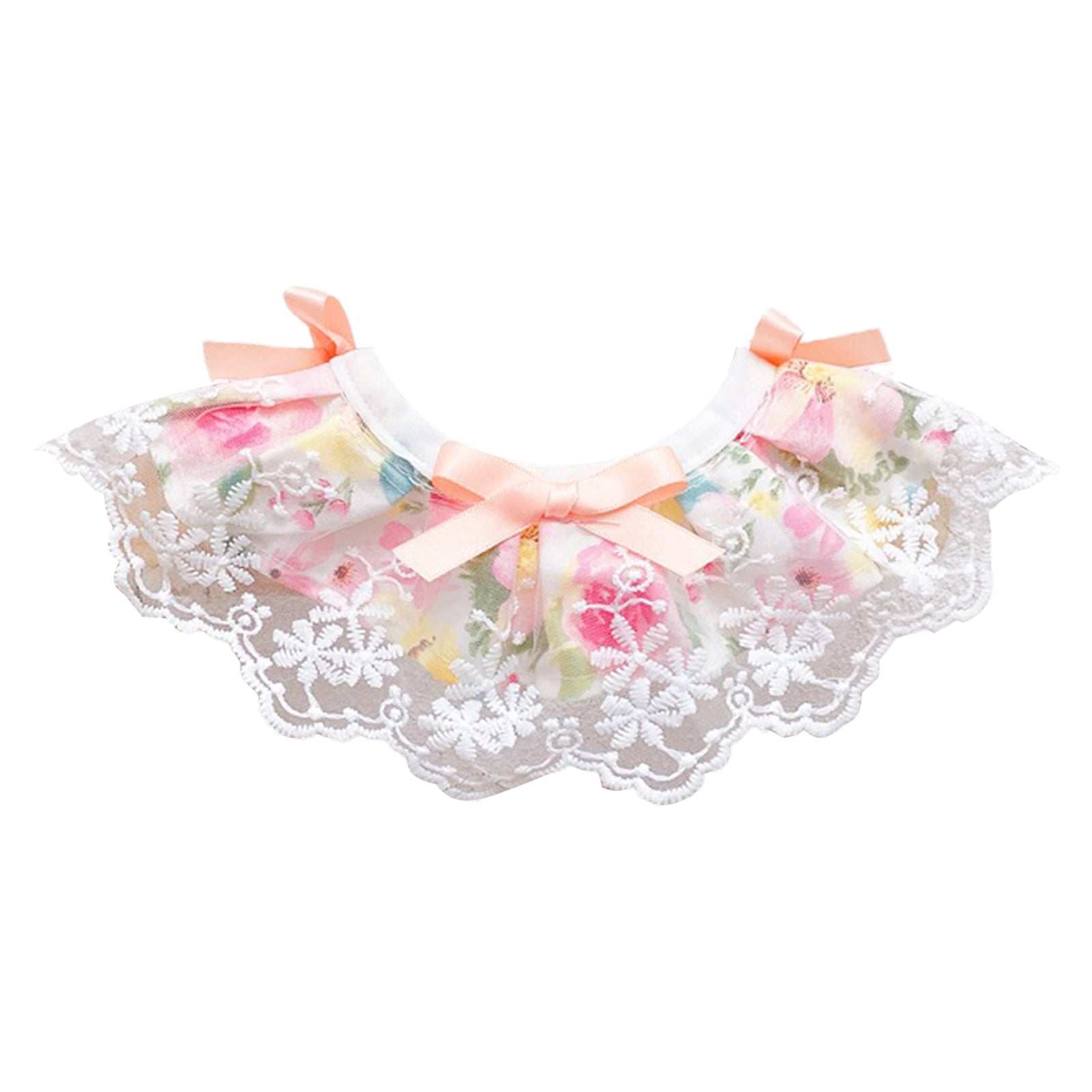 GZKN Cat Bib Soft Comfortable Exquisite Eye-catching Bowknot Floral ...