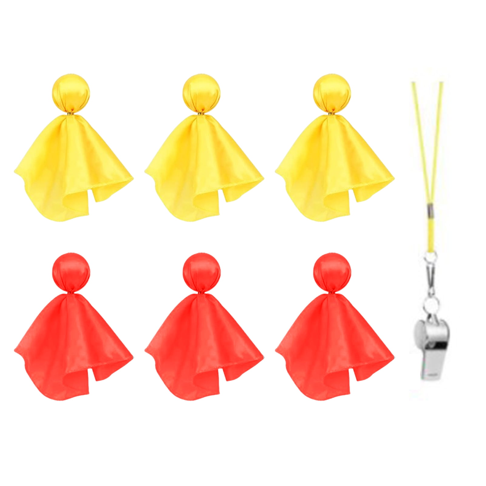 GZKN Soccer Penalty Flag Red Color Referee Props Throwing Flag ...