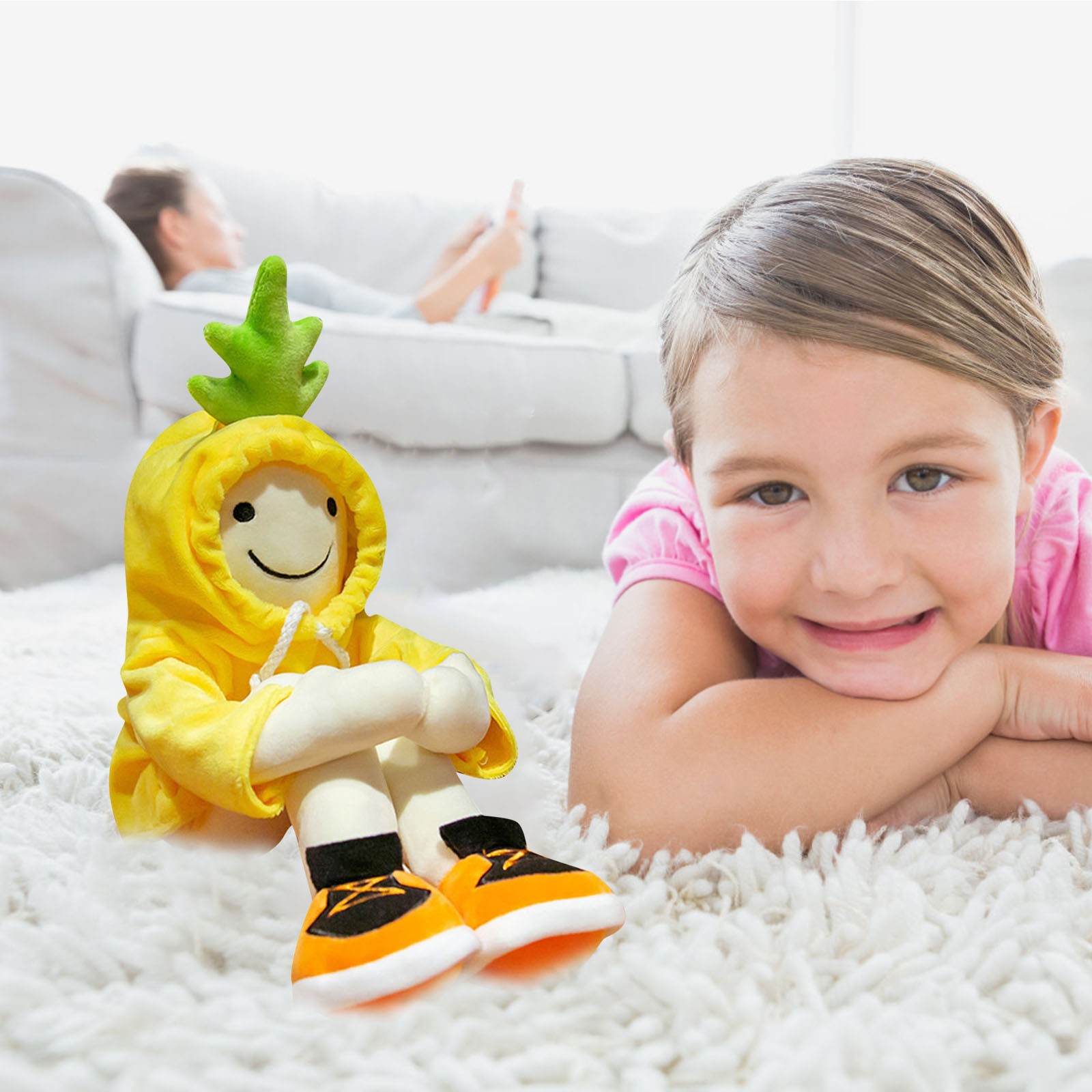 GZLY 19.6" Banana Man Toys Funny Plushies Doll, Doll Plushs Cartoon ...