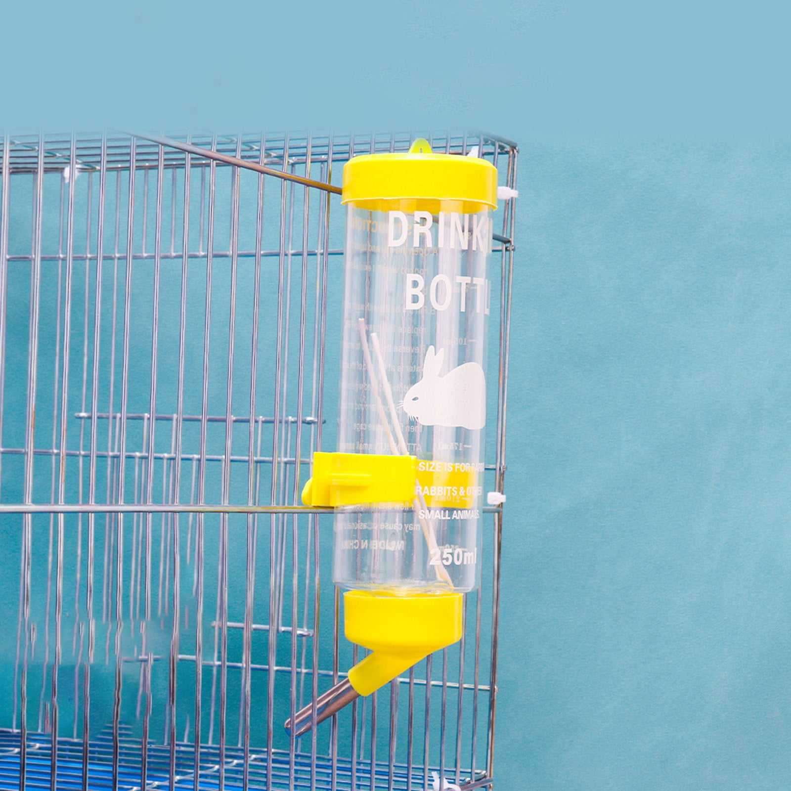 GZLY Hamster Water Bottle, Drip Free Water Dispenser Small Animal ...