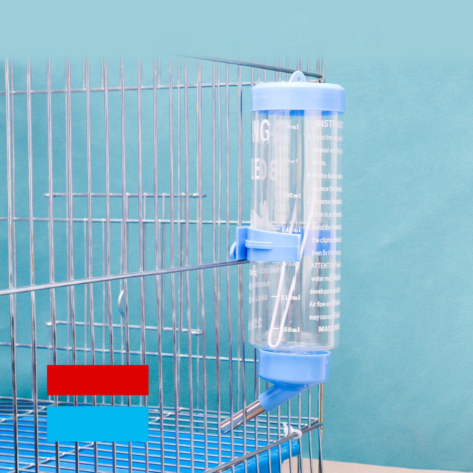 GZLY No-Drip Water Bottle/Feeder for Puppies/Toy-Small Breed Dogs ...