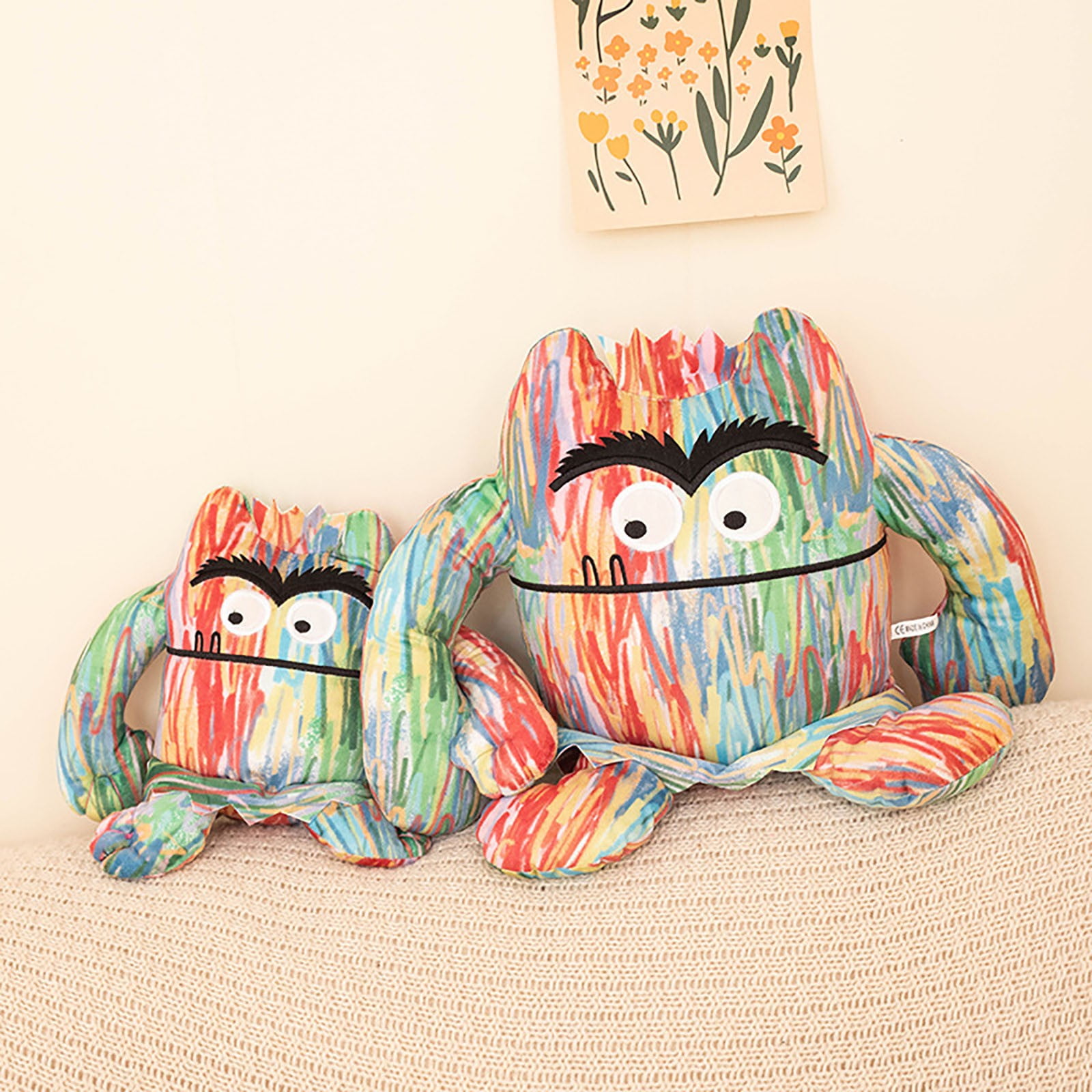 GZLY The Color Monster Plush Toys - Huggable Character Inspired by the ...