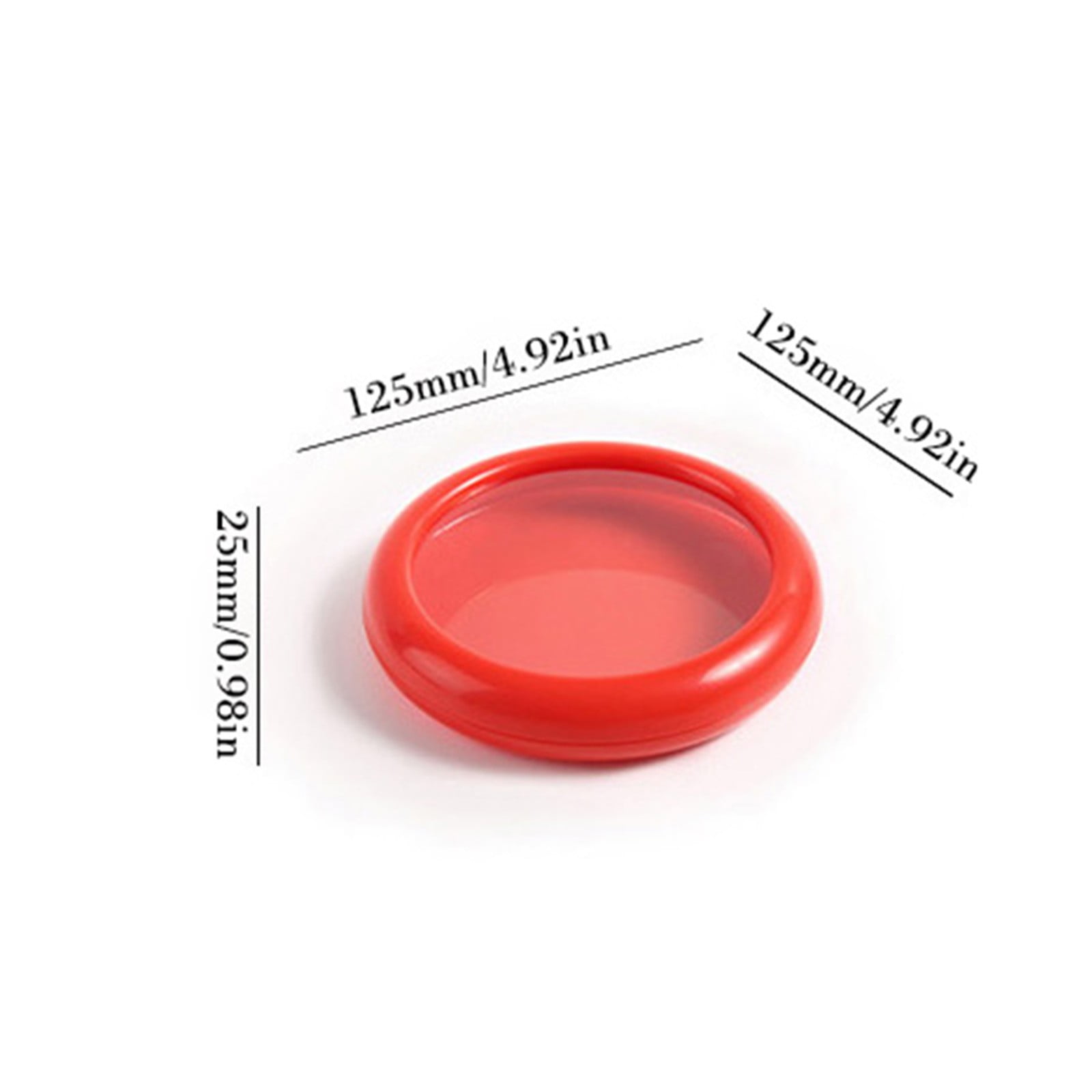 GZQJFMY 2Pcs Plastic Fruit Storage Box，4.9 Inch Rotundity Vegetable ...