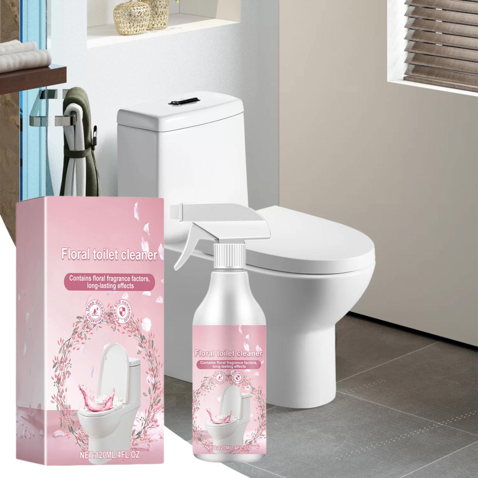 GZQJFMY Cleaning Agents toilet Decontamination Cleaner Deodorizes ...