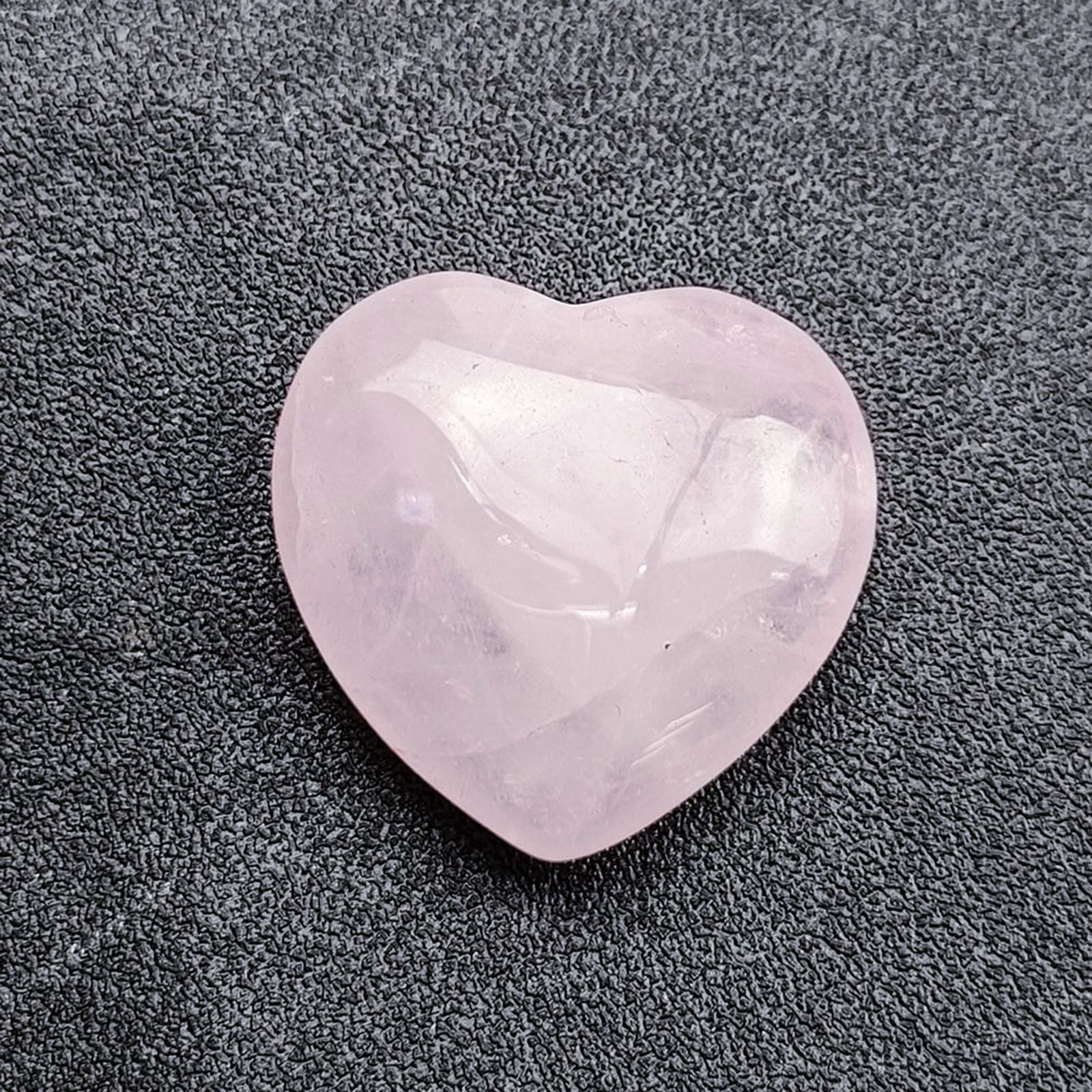 GZQJFMY Decorative Stones Crystal Natural Heart Shaped Polished Heart ...