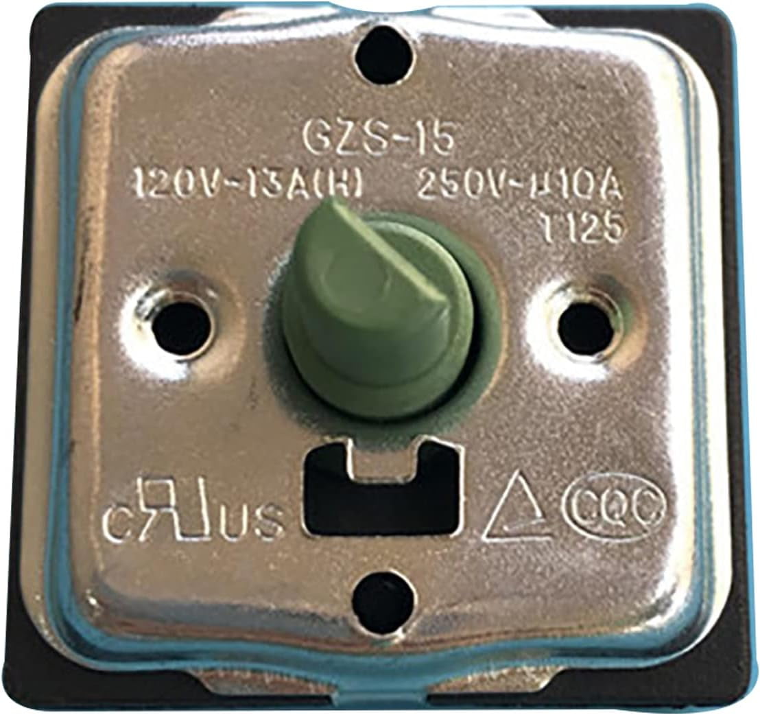 GZS-15 Rotary Switch 4 Position 3 Speed Rotary Electric Heater Switch Fan Speed Selector Switch ...