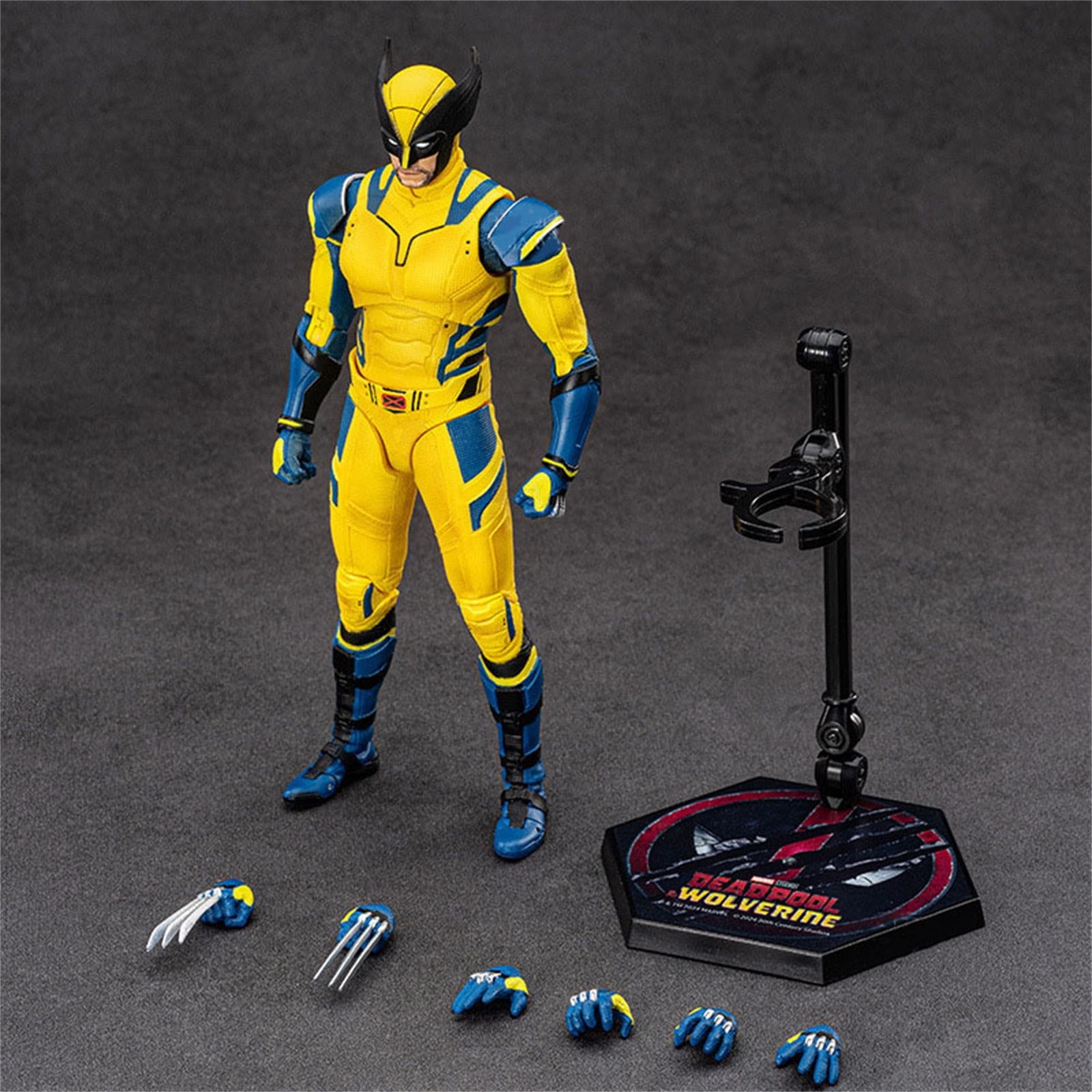 GZSL Anime Cartoon Figurine,Wolverine Poseable Action Figure ...