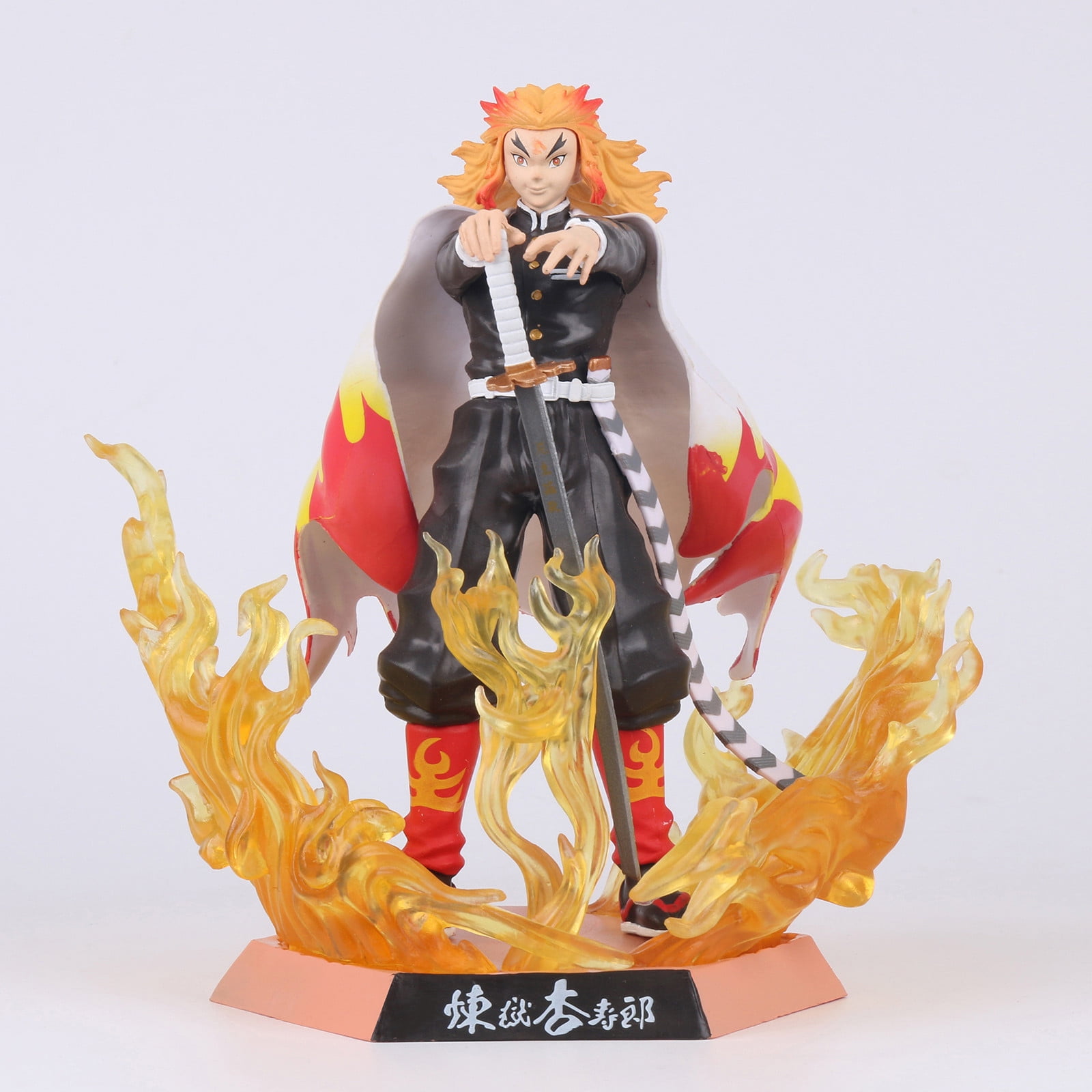GZSL Anime Figures,Demon Slayer: Kimetsu no Yaiba Rengoku Kyojuro Model ...