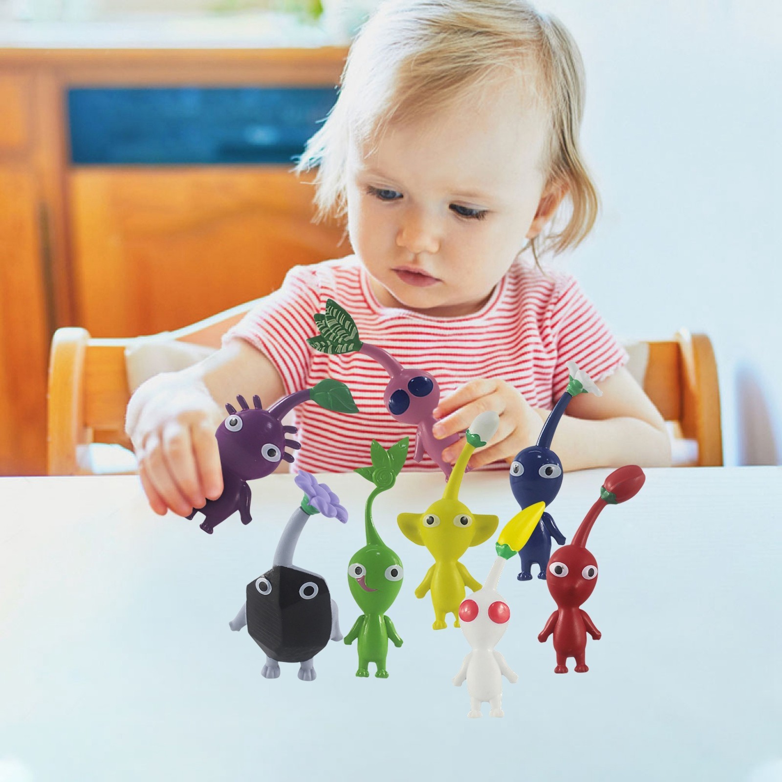 GZSL Anime Figures,Pikmin Game Figurine Model – Pikmin Game Decoration ...