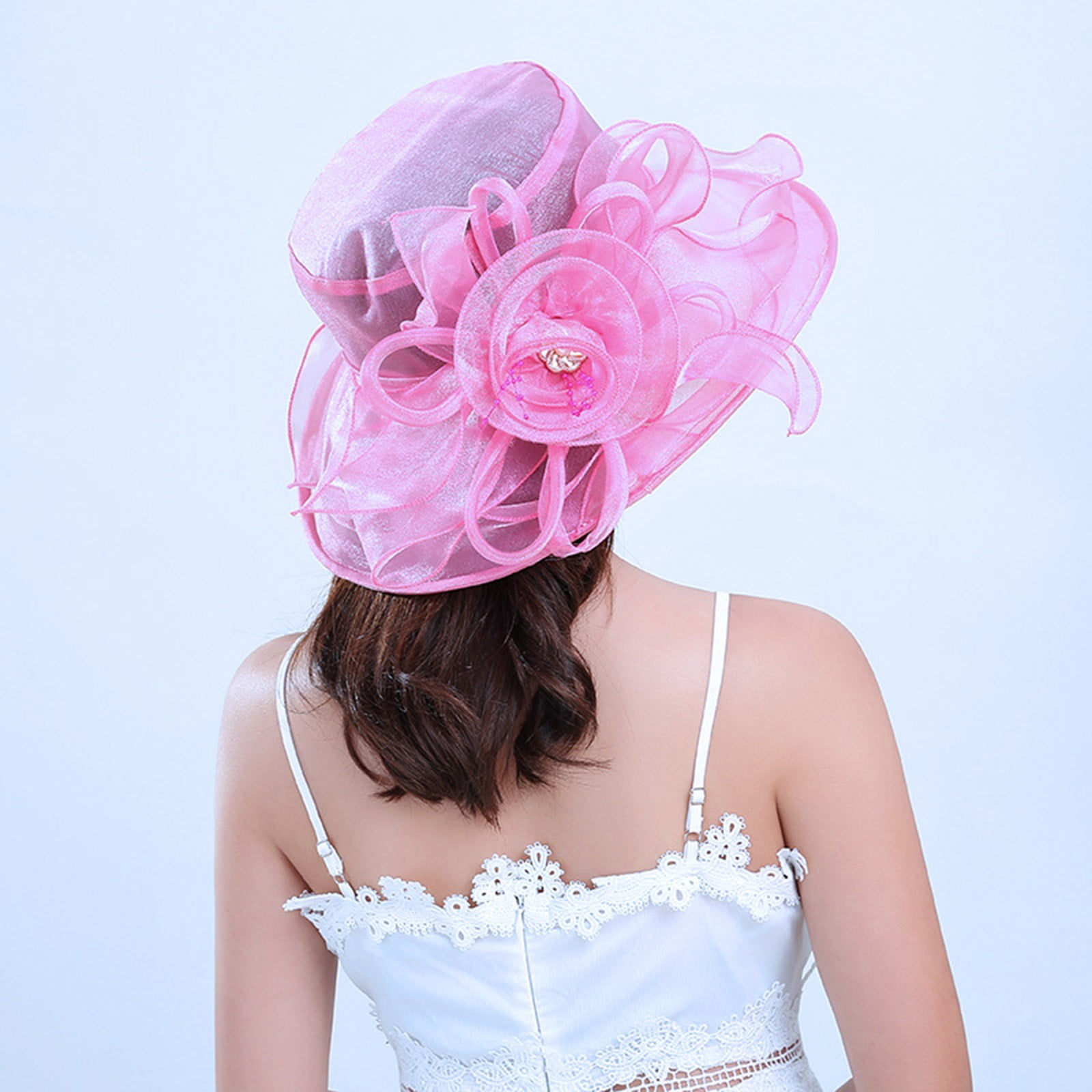 GZWYHT Beach Hats,Sun Hats Women Fascinator Lady Cocktail Tea Party ...