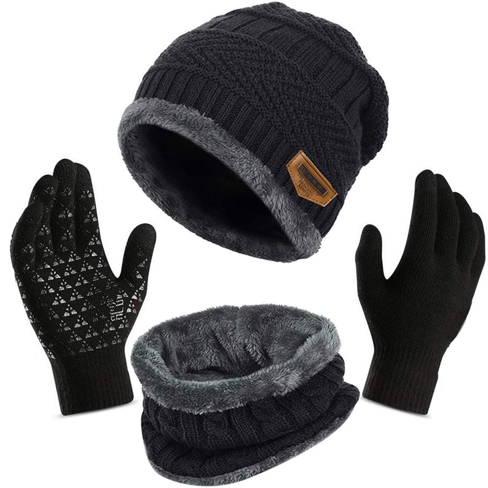 GZWYHT Beanies,Beanie Hats Men Women Winter Hat Warmer Scarf ...