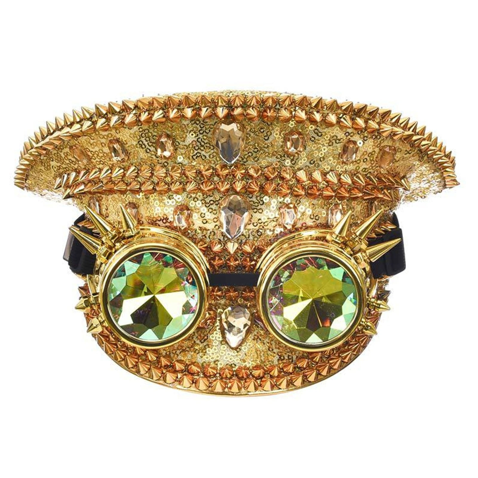 GZWYHT Beret Hats,Fascinators Hats Nightclubs Style Sequin Top Hats For ...