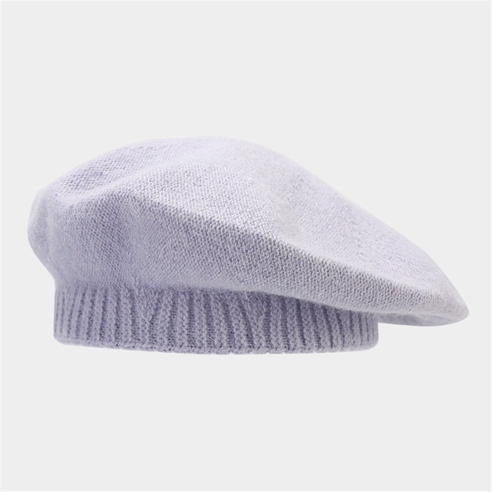 GZWYHT Beret Hats,French Style Beanie Hats Women's Solid Color Knitted ...