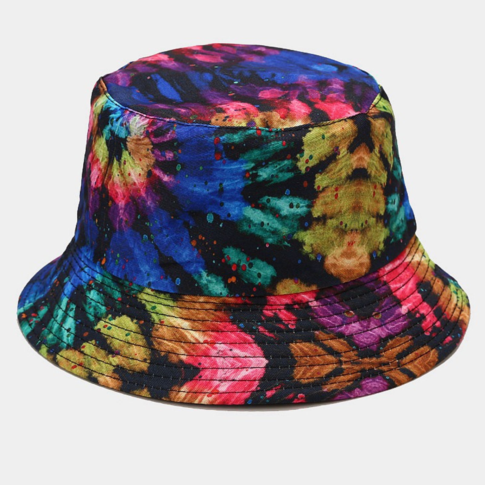GZWYHT Bucket Hats,Sun Hats Women's Fashion Printing Sunshade Fisherman ...
