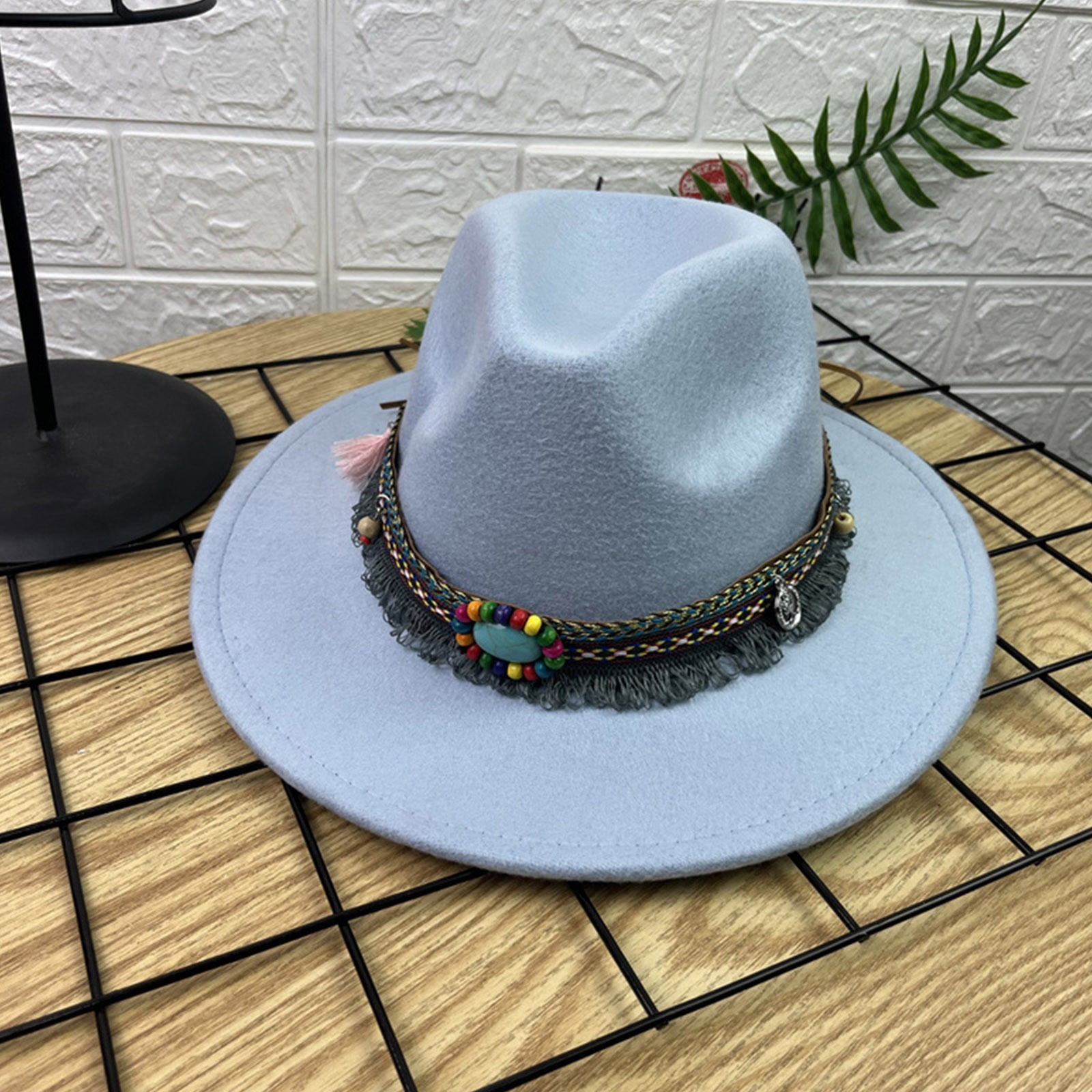 GZWYHT Cowboy Hats,Fascinators Hats Fashionable Fedora Fedoras Men Wide ...