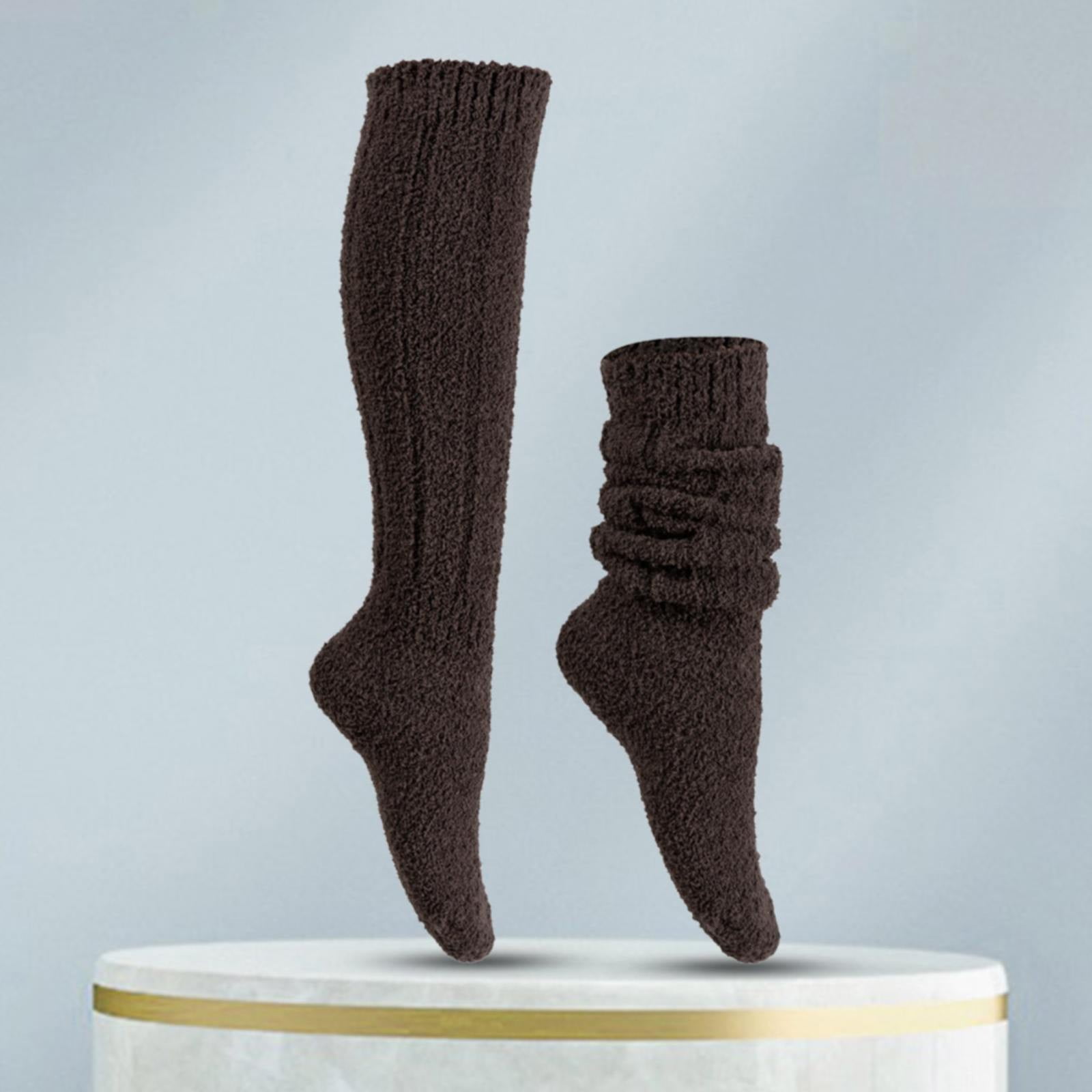 GZWYHT Crew Socks,Knee High Stockings Women's Thick Socks Winter Extra ...