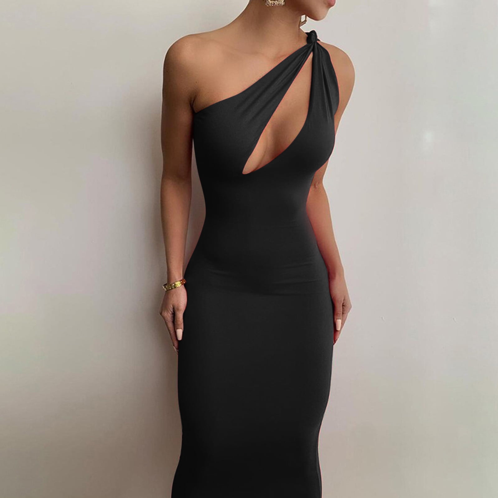 Gzwyht Dresses For Women 2024 Prom Dresses Women Fashion Sexy Cutout