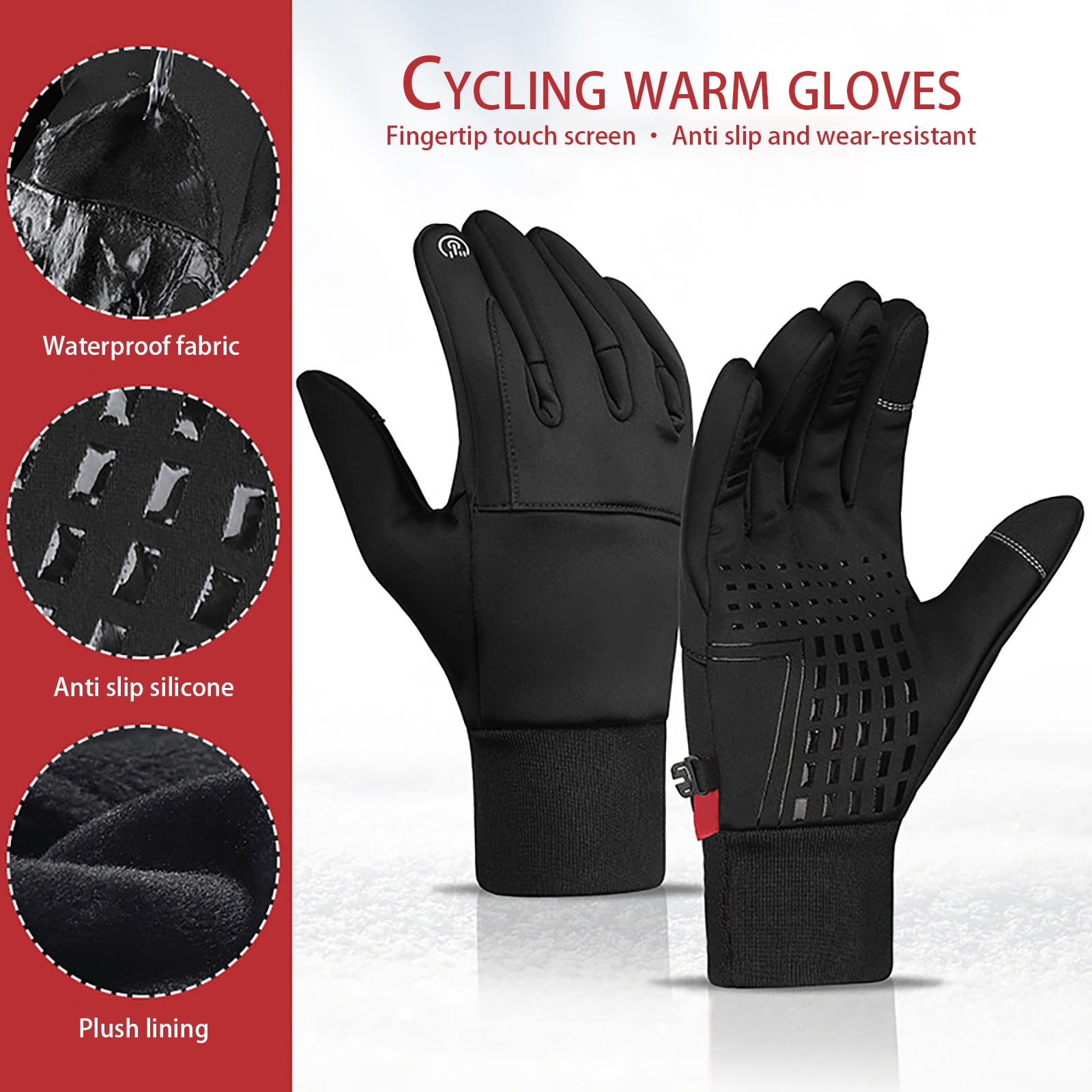 GZWYHT Gloves for Cold Weather,Winter Gloves Gloves Winter Thermal Ski ...