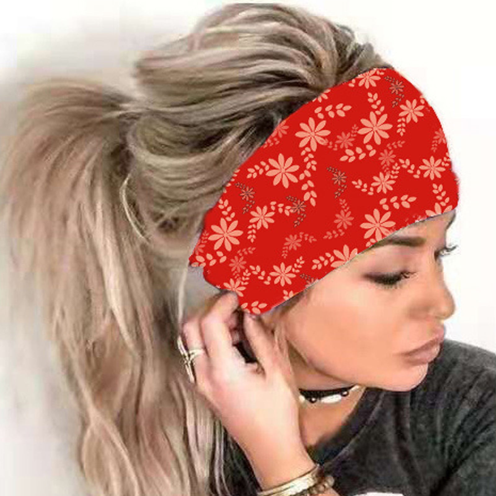 GZWYHT Headbands for Women,Hair Accessories Women Print Headband ...