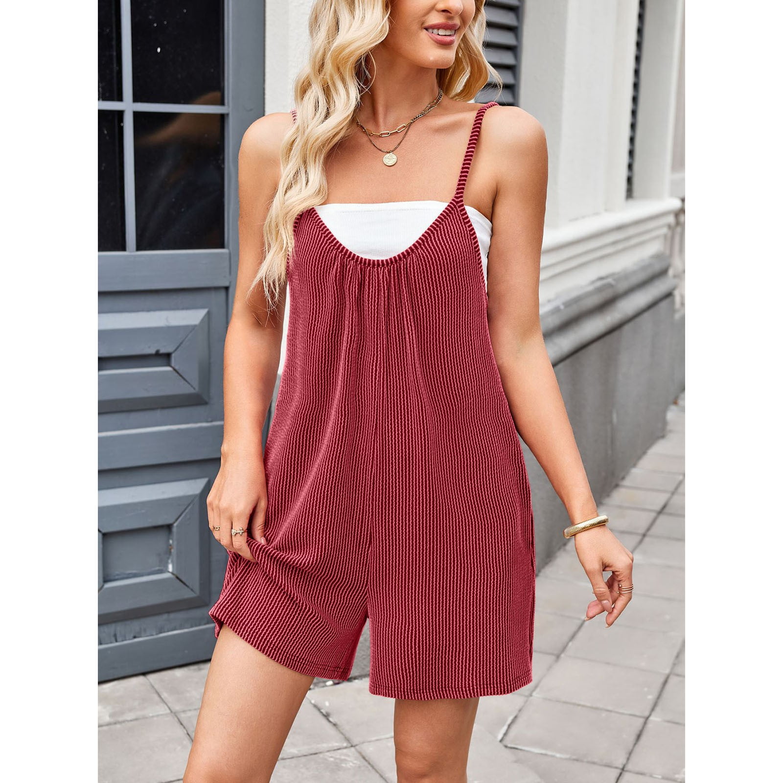 GZWYHT Rompers for Women Overalls for Women Women's Summer Hot Overalls ...