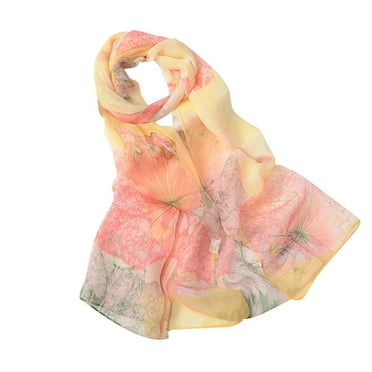 GZWYHT Silk Scarf,Scarves for Women Lightweight Women Printing Long ...
