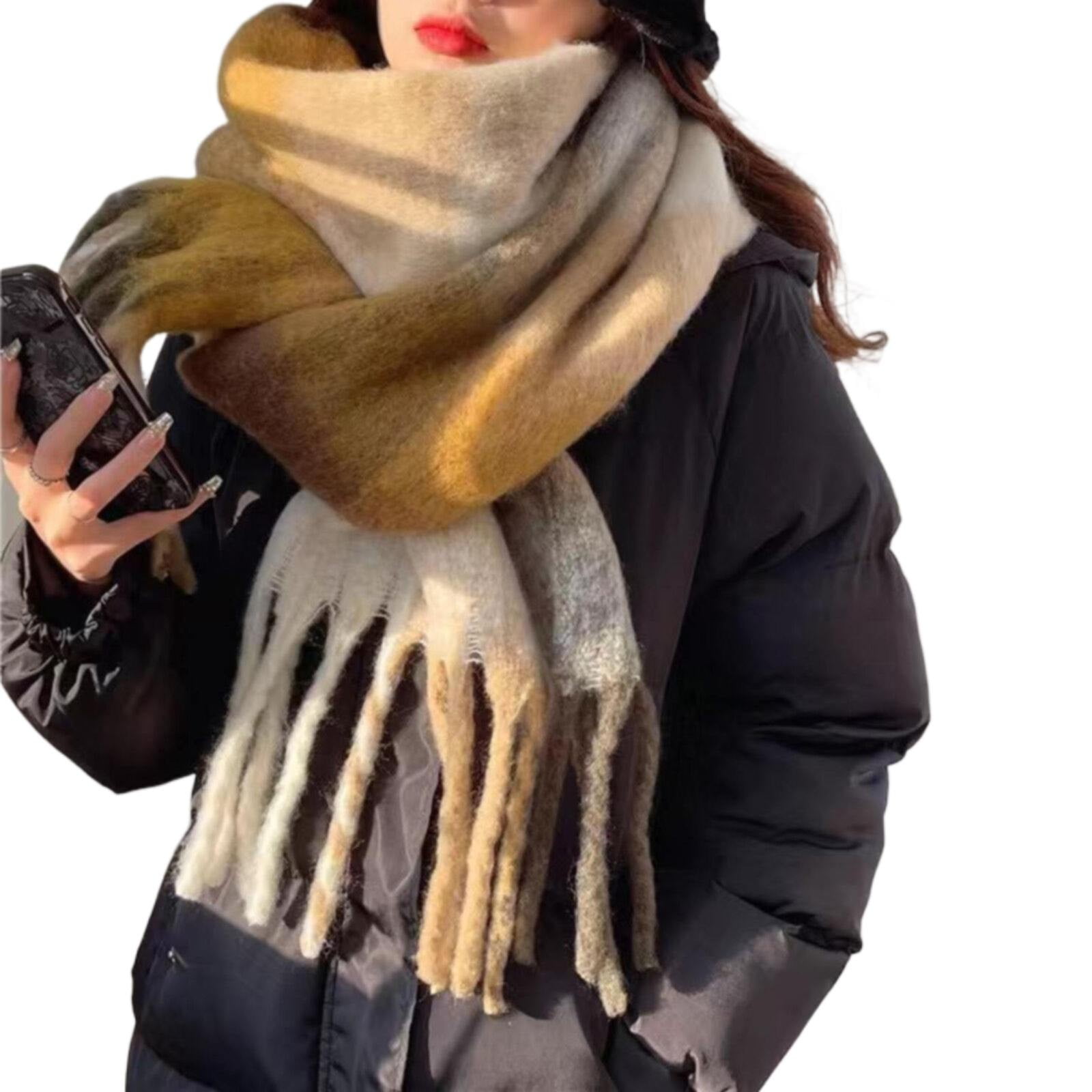 GZWYHT Scarves for Women Lightweight,Scarves Women Woven Knitted Scarf ...