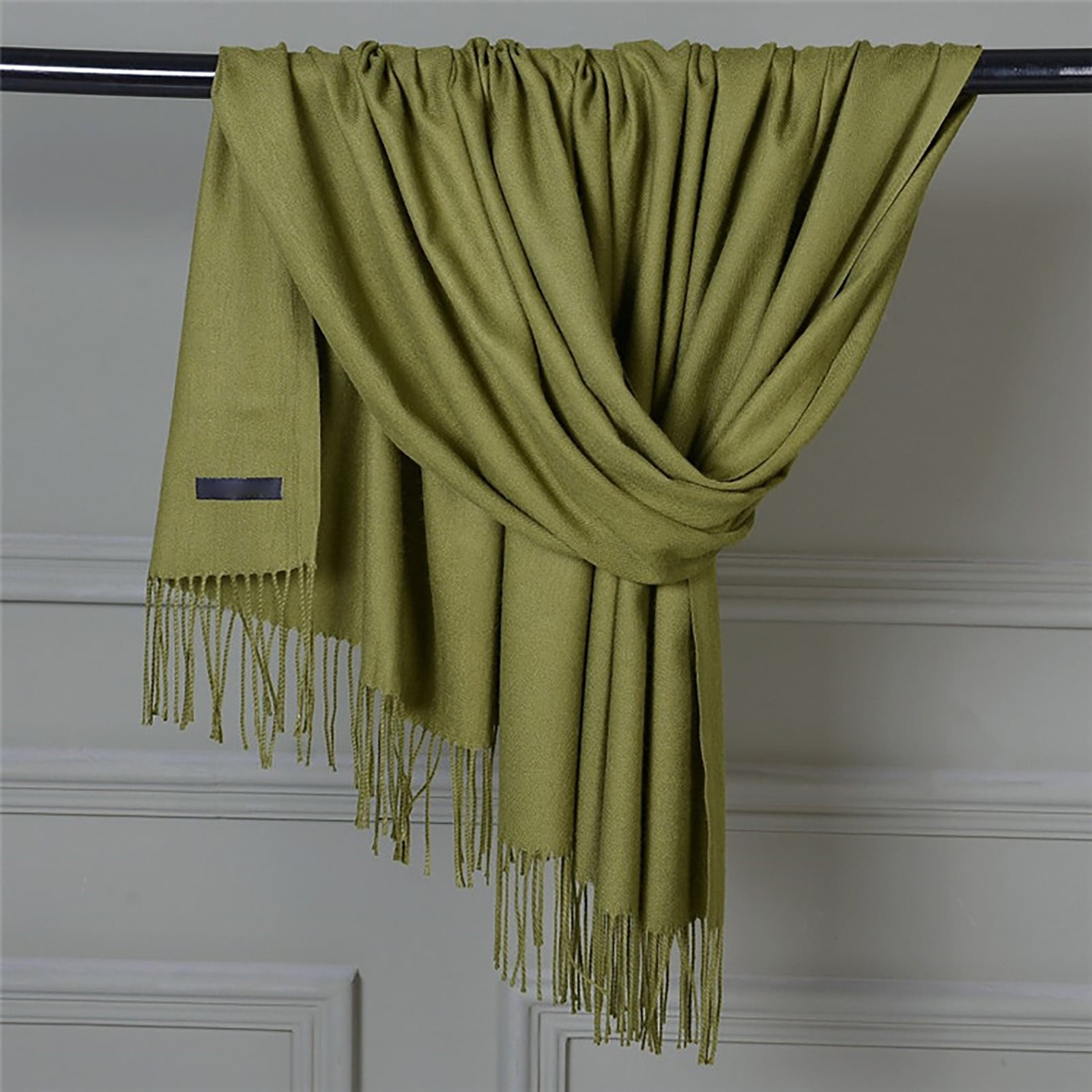 GZWYHT Shawl Wraps,Shawl Women Pashmina Scarf Soft Solid Plain Shawl ...