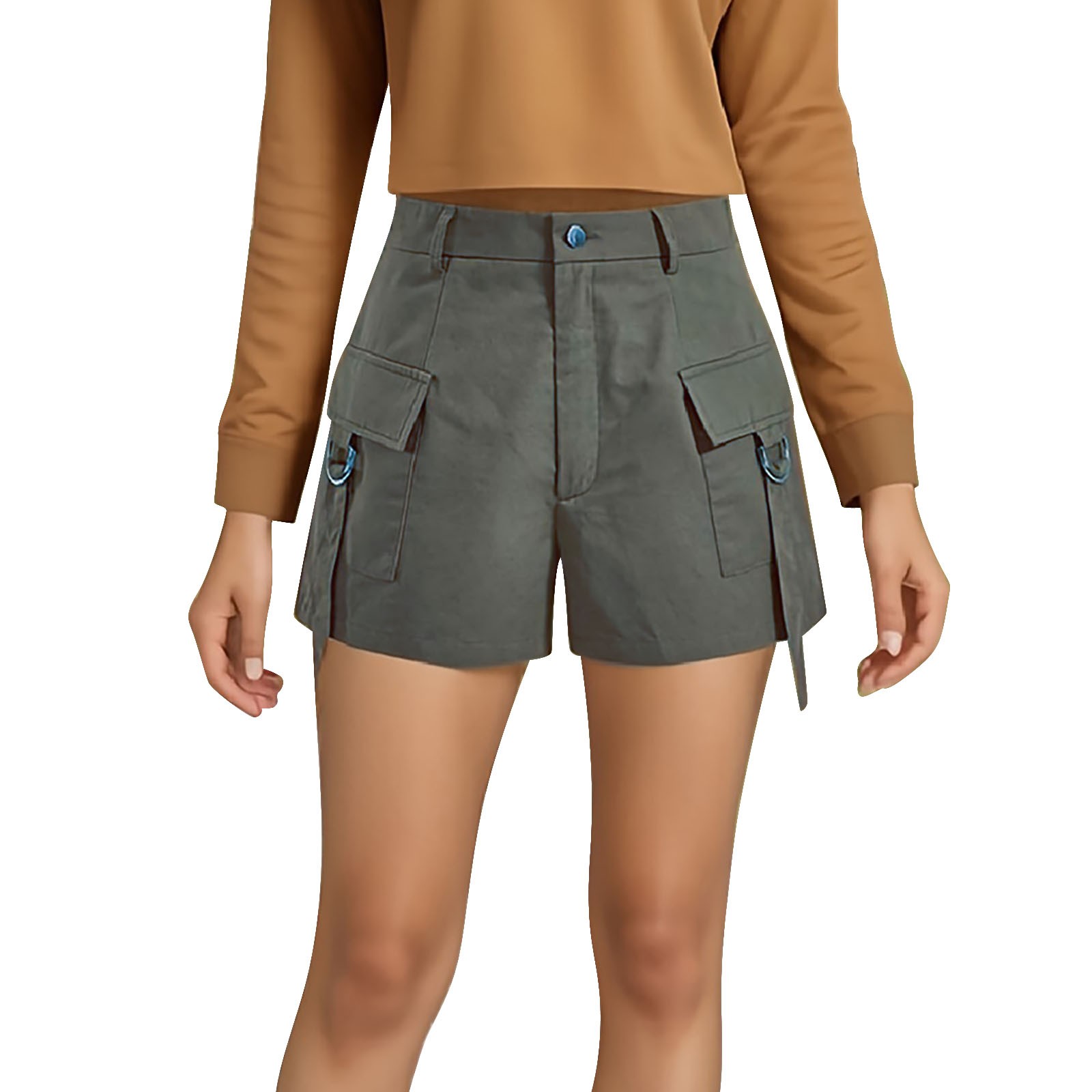 GZWYHT Shorts for Women,Cargo Pants Women,Women Cargo Shorts Casual ...