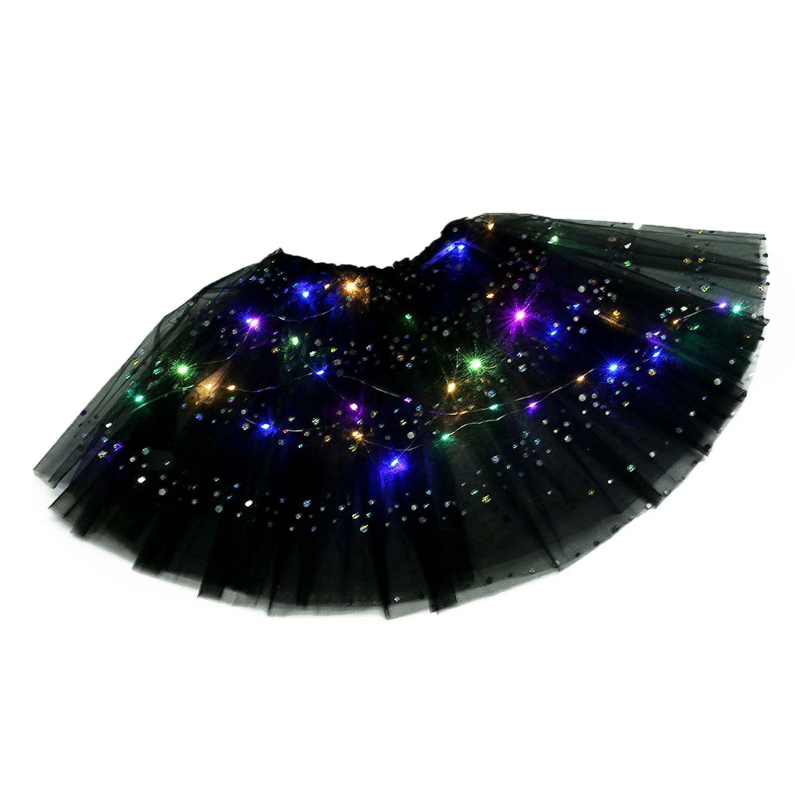 GZWYHT Skirts for Women,Tulle Skirt Small Round Dot Led With Light ...