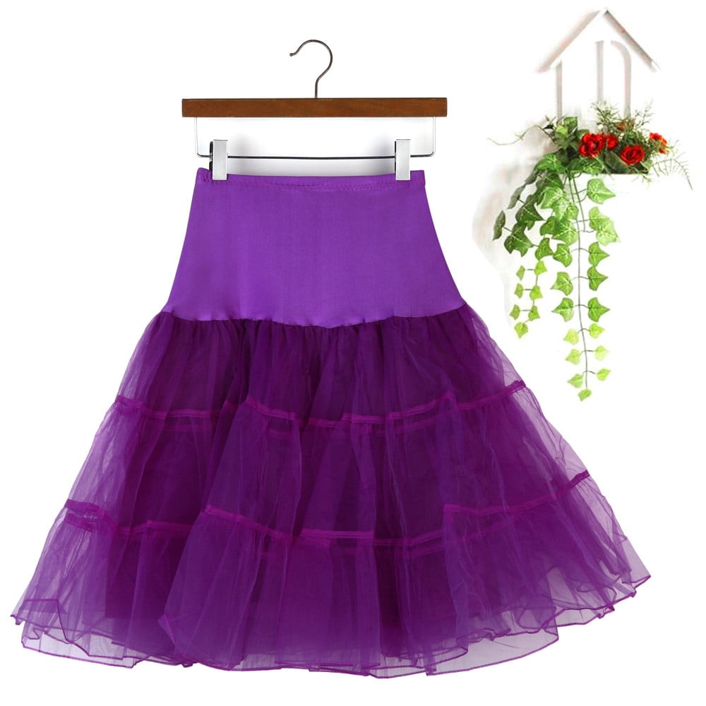 Gzwyht Skirts For Women Tulle Skirt Womens High Waist Pleated Short