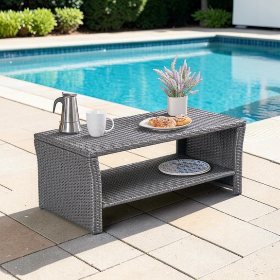 Rattan Coffee Table
