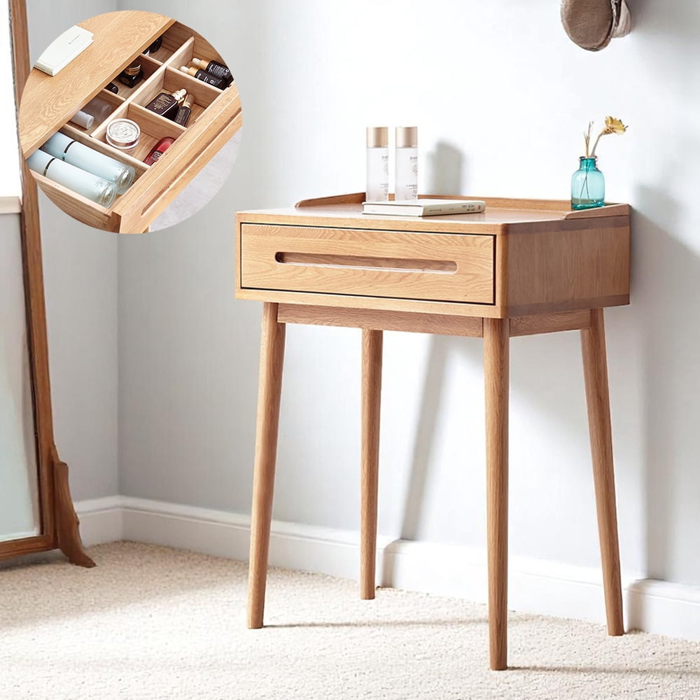 GZXS Makeup Table, Dresser Bistro Table Dresser, Solid Wood Compact ...