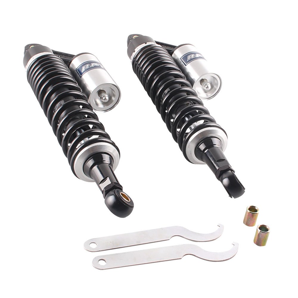GZYF 375mm Air Shock Absorbers Universal for Honda Suzuki Yamaha ...