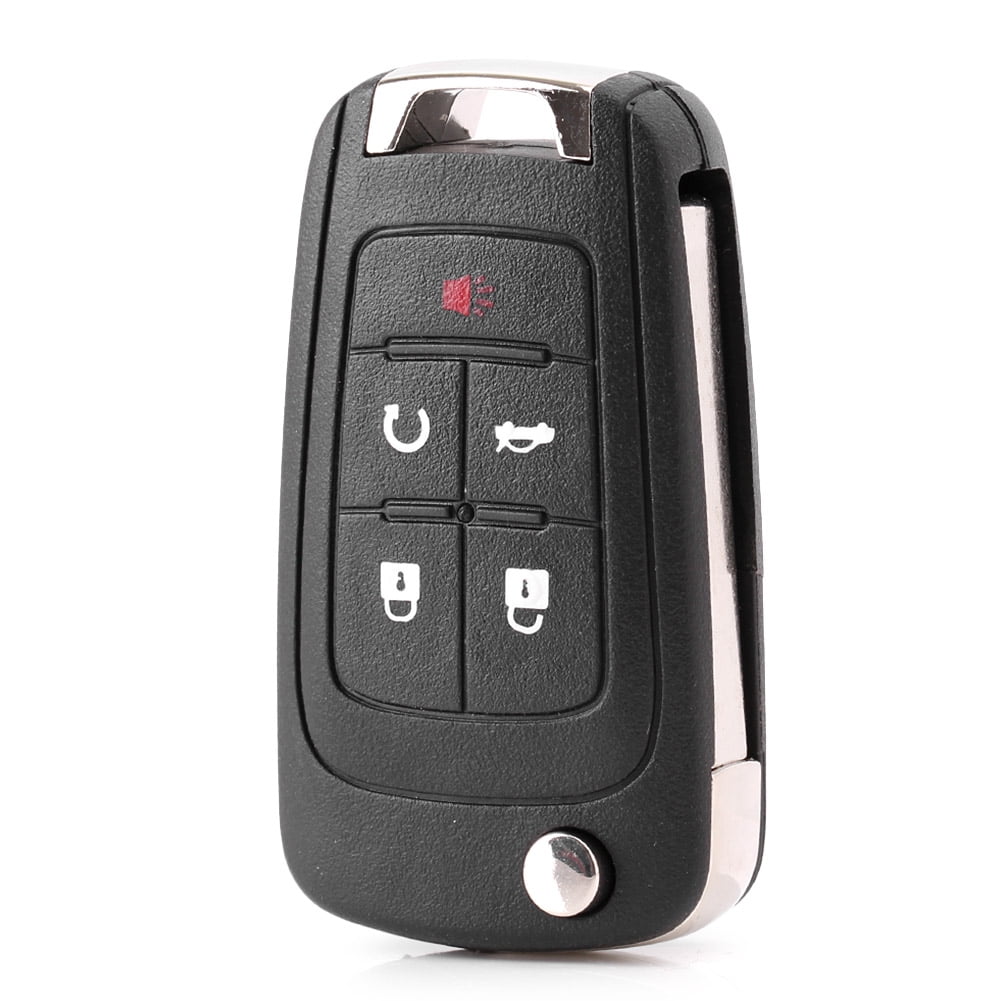 GZYF Keyless Entry Remote Control Key Fob Replacement 5-Button Uncut ...