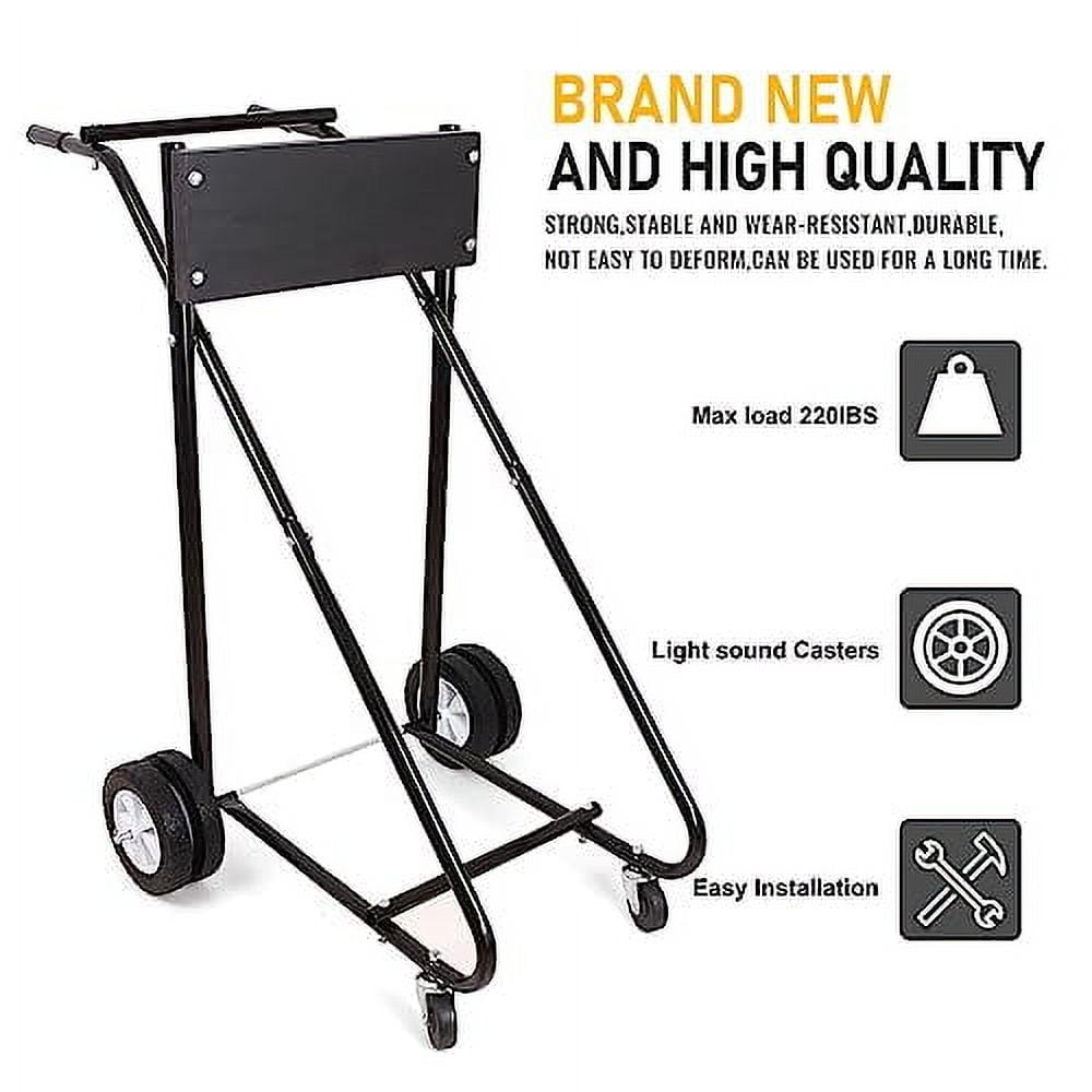 GZYF Outboard Boat Motor Stand,Engine Carrier Cart Boat Motor Stand ...
