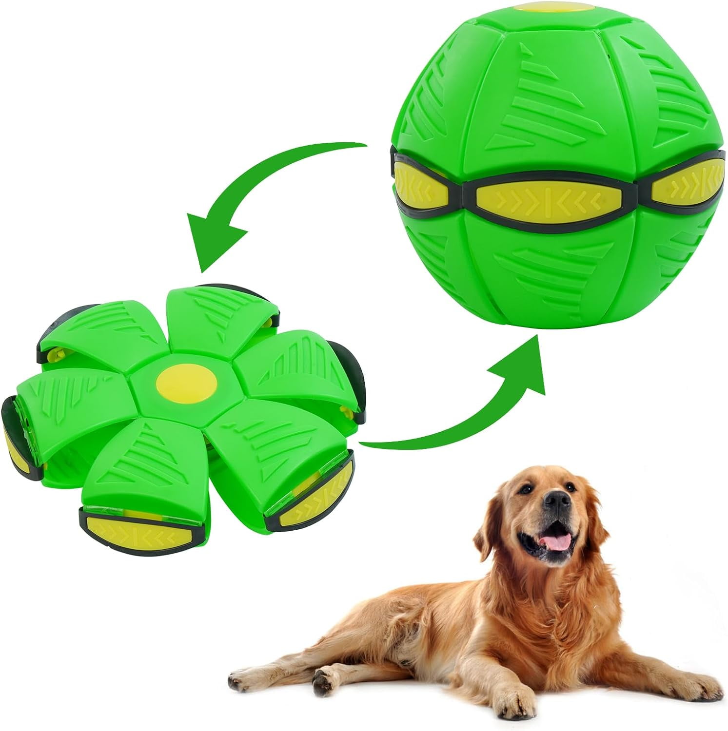 GZYH Pet Toy Flying Saucer Ball for Dogs, Magic UFO Ball for Dog ...