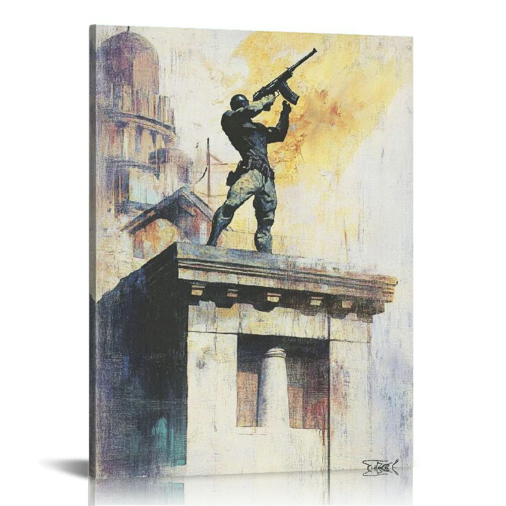 GZYLONG Atlantis by Frank Frazetta Wall Art Gothic Fantasy Decor Frank ...