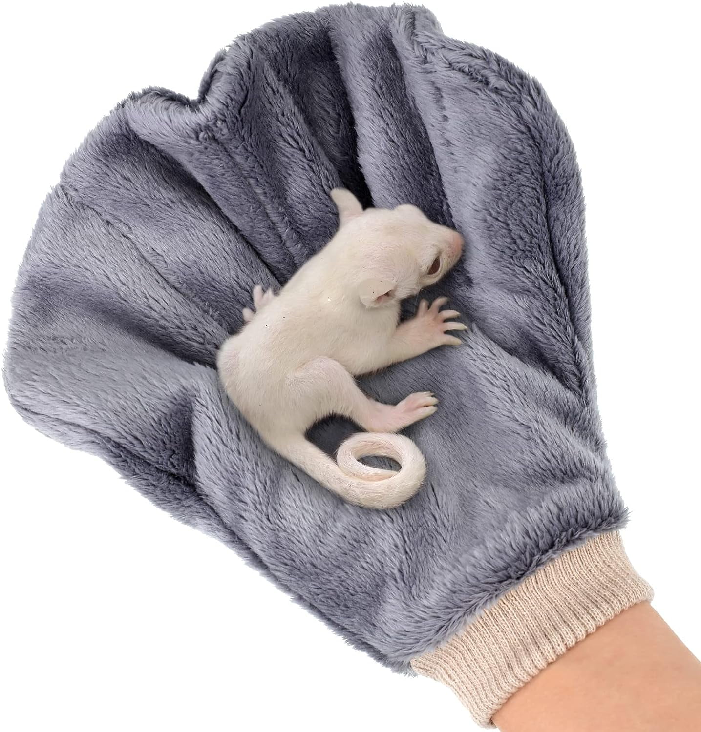GZYS 2 Pcs Sugar Glider Bonding Mitt, Calming Sleeping Glove, Bite ...