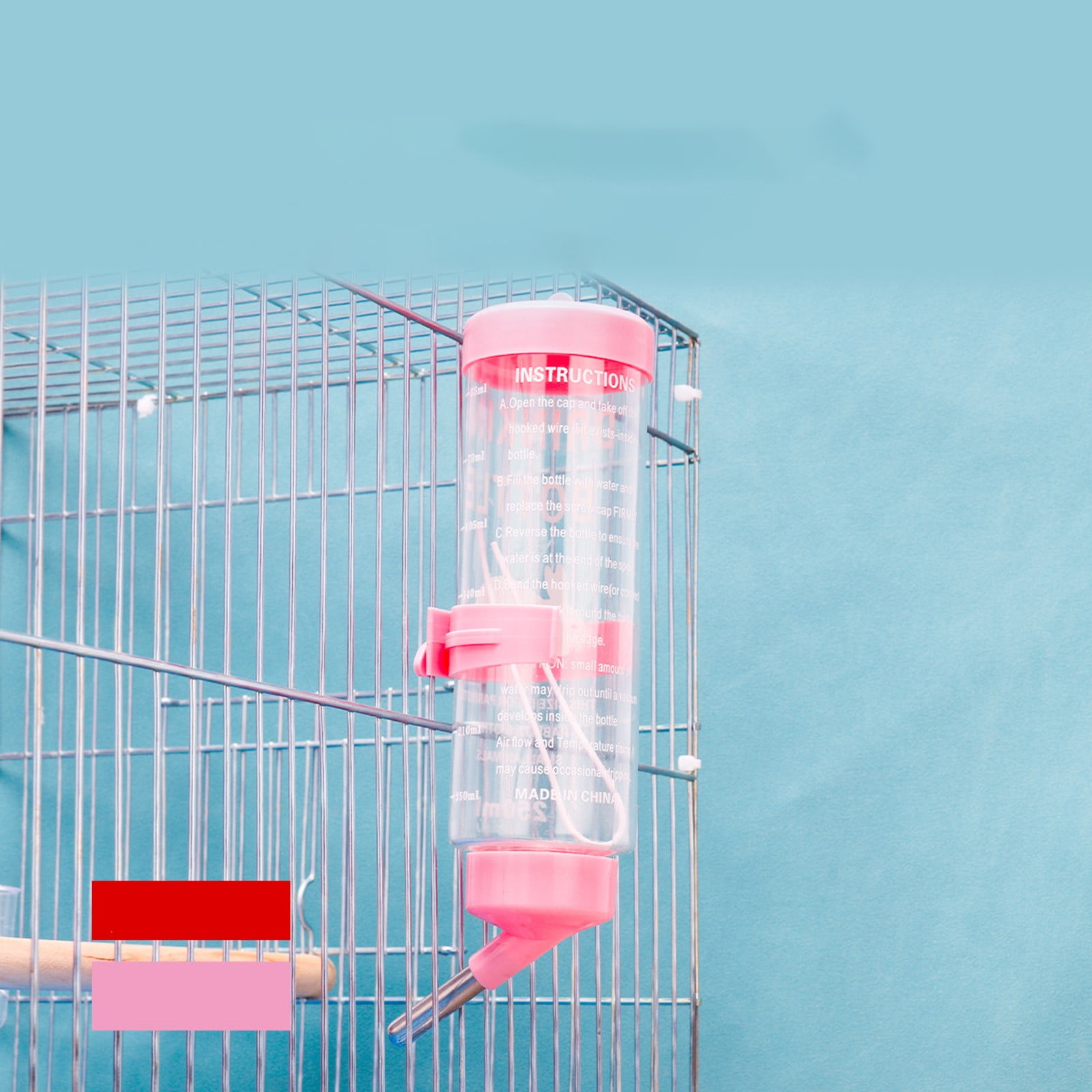 GZYS No-Drip Water Bottle/Feeder for Puppies/Toy-Small Breed Dogs ...