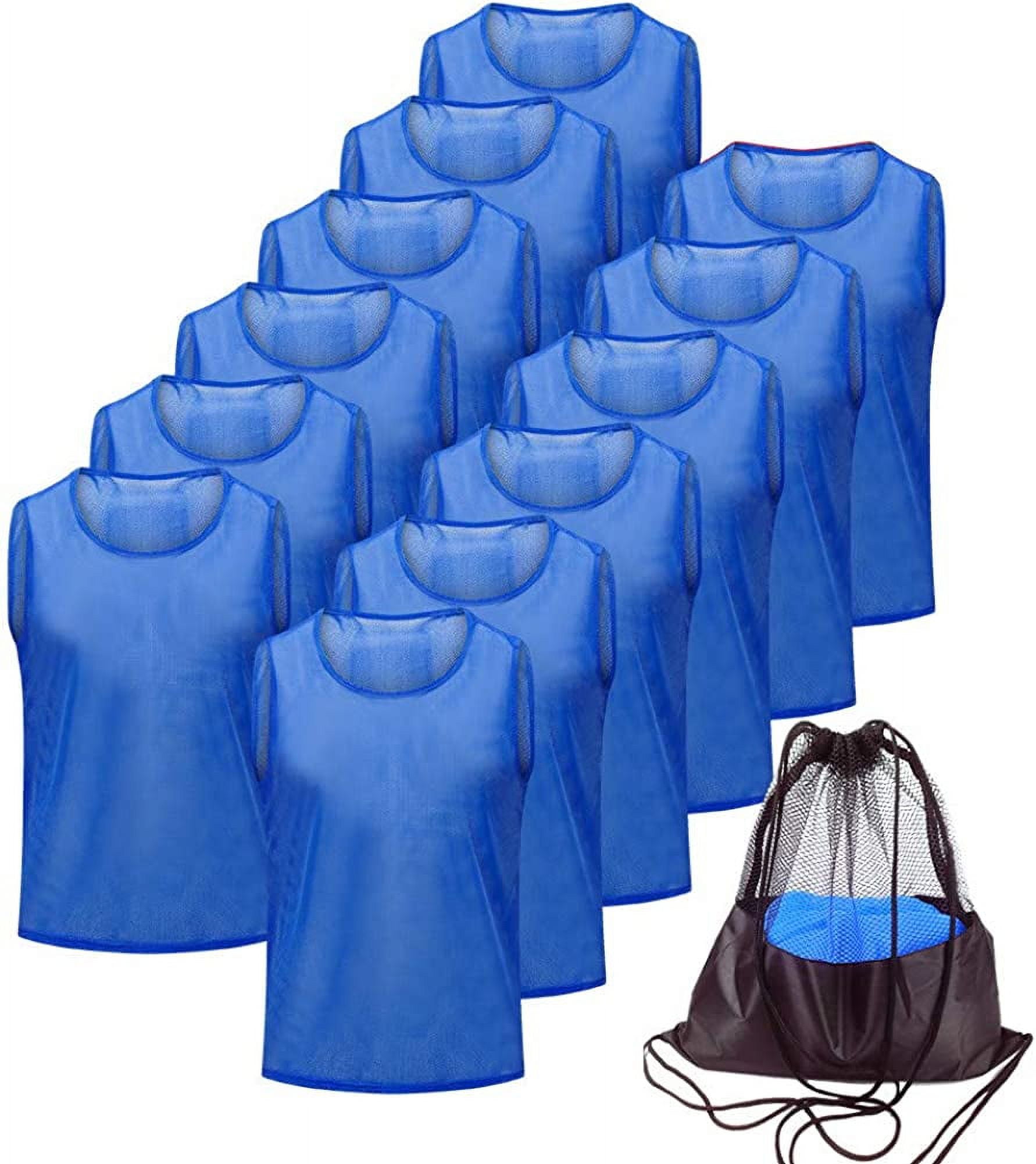 GZZHZNZB Pinnies Soccer pinnies for Soccer Mesh Basketball Jerseys ...