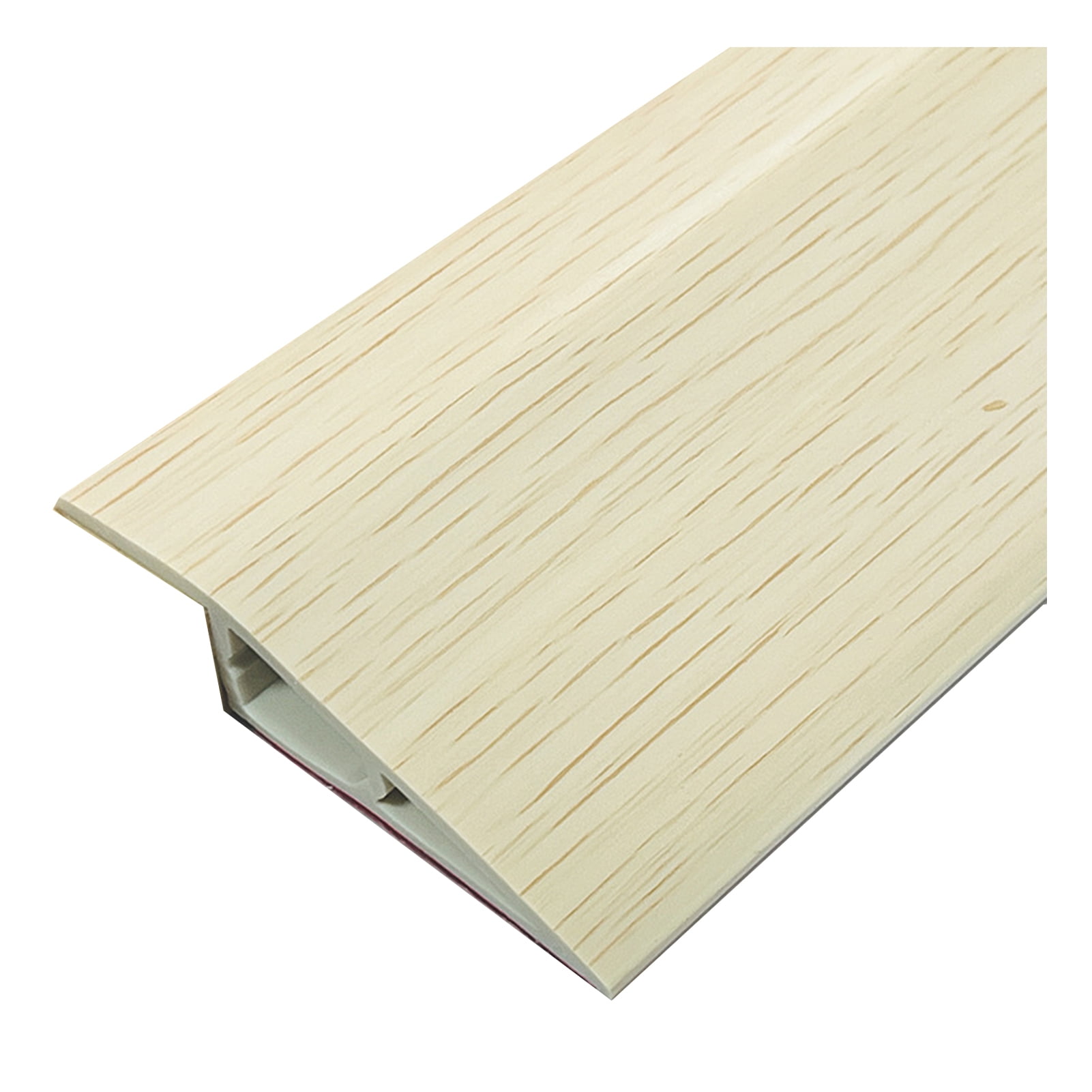 GZZQY 1/1.5CMx100CM PVC Threshold Ramp Self-Adhesive Floor Transition ...