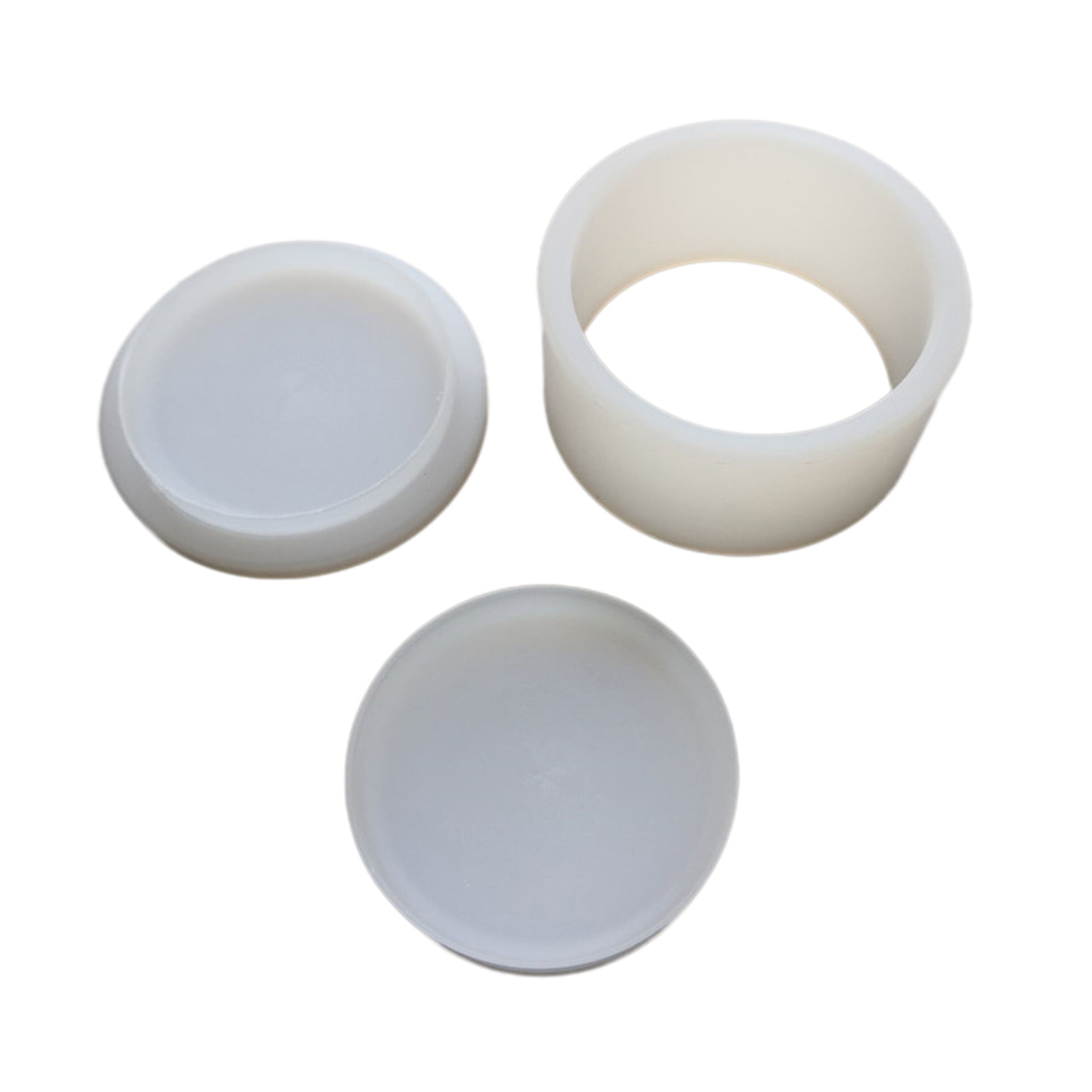 GZZQY Doughnut Shaped Bath Soap Mold 3D Bath Salt Ball Mold Non-Stick 6 ...