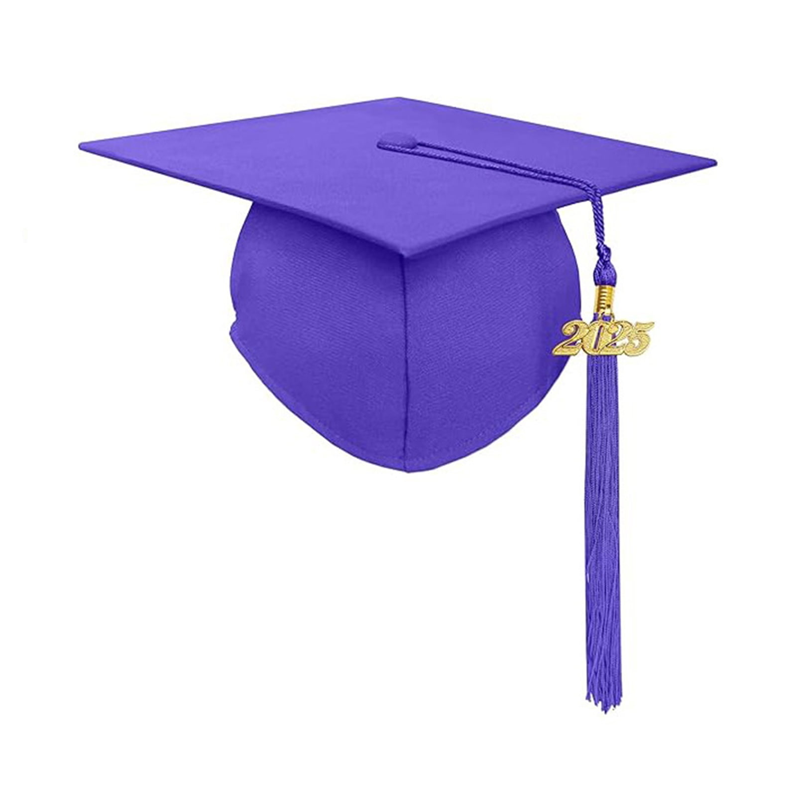GZZQY Graduation Cap with 2025 Tassel Unisex Adult Matte Graduation ...