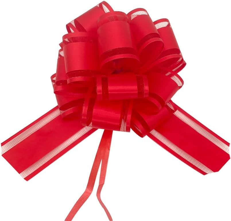 GZhLonKiMa 10 PCS small Pull Bows, Bow for Gift Wrappin,4 inches,Party ...