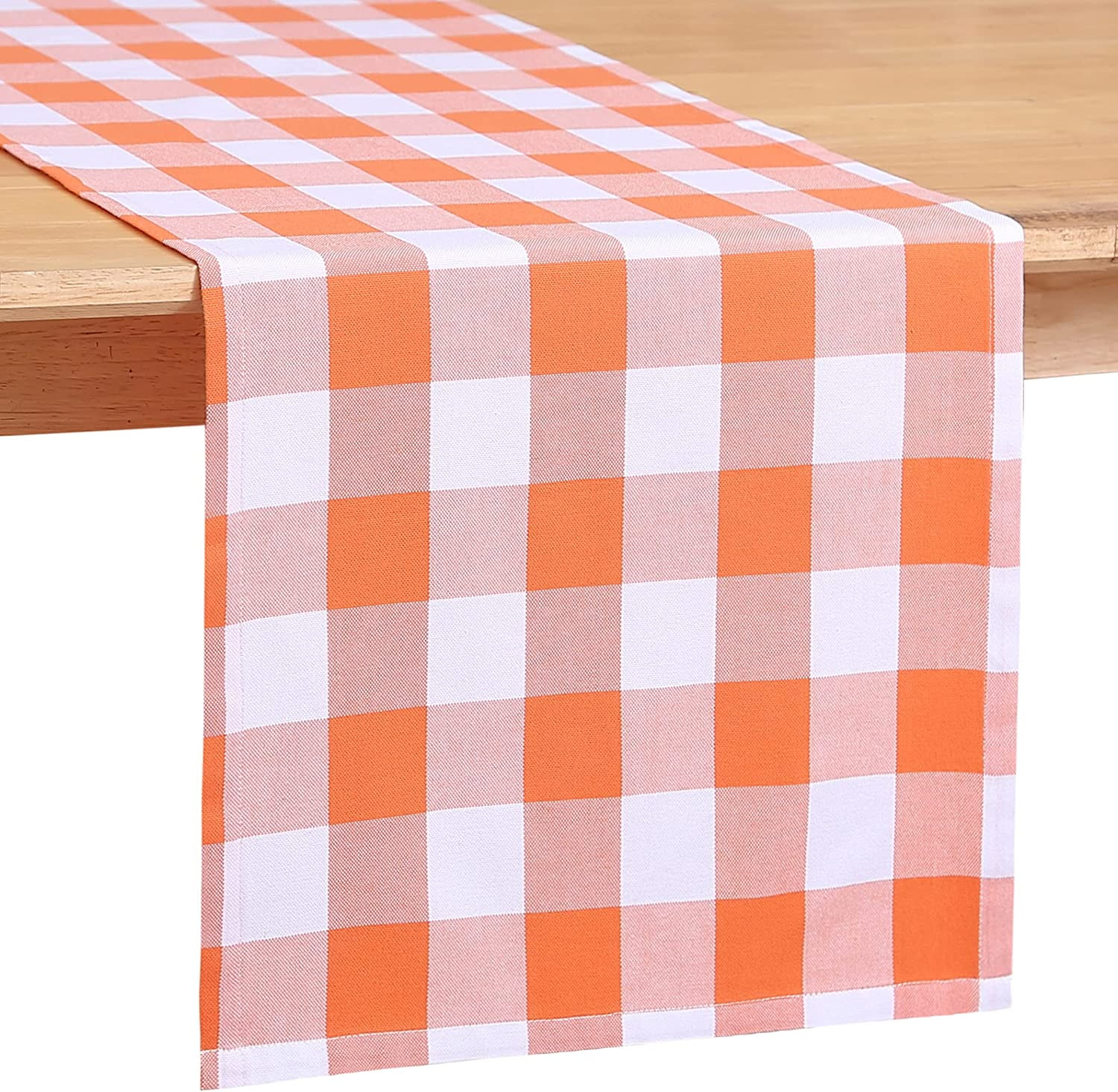 GZhLonKiMa 14 x 36 inch Tablerunners Cotton Buffalo Check Table Runner ...