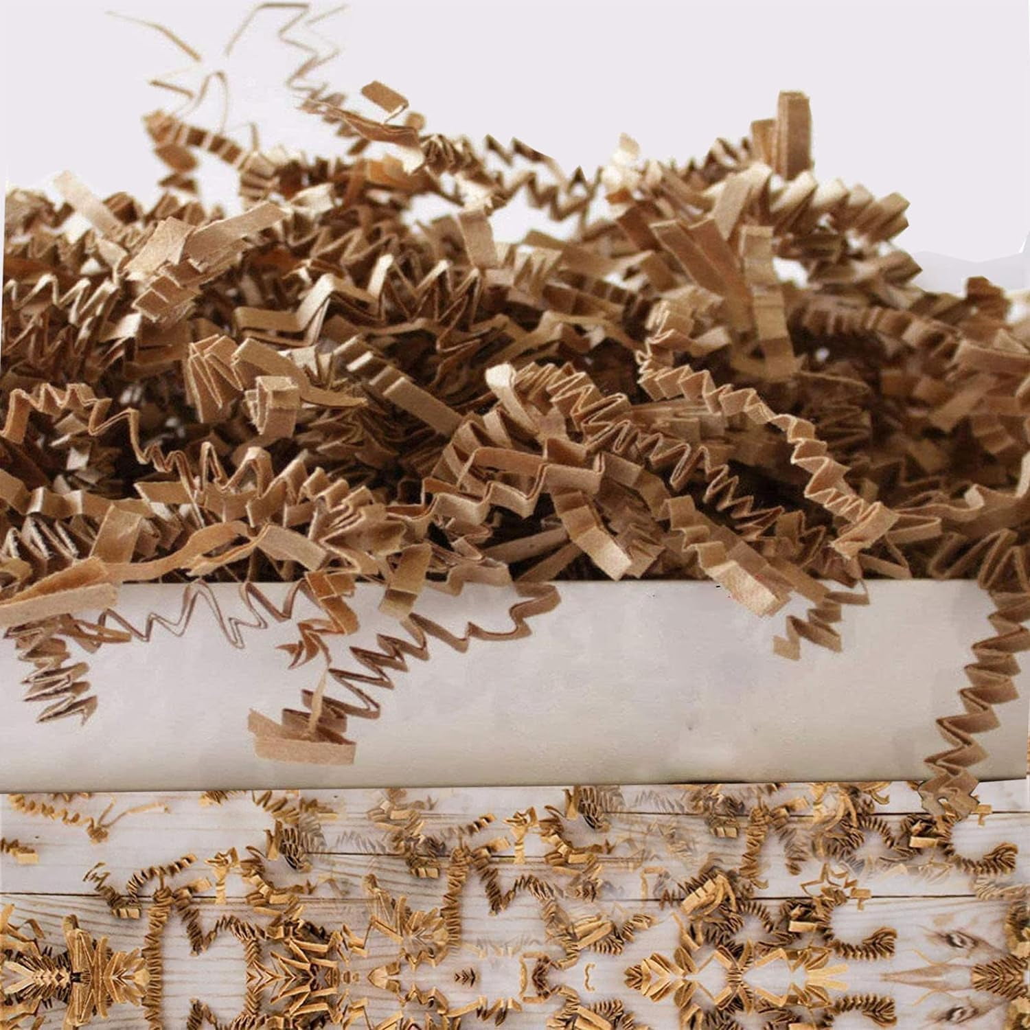 GZhLonKiMa 2LB Crinkle Cut Paper Shred Filler for Gift Basket,Boxes ...