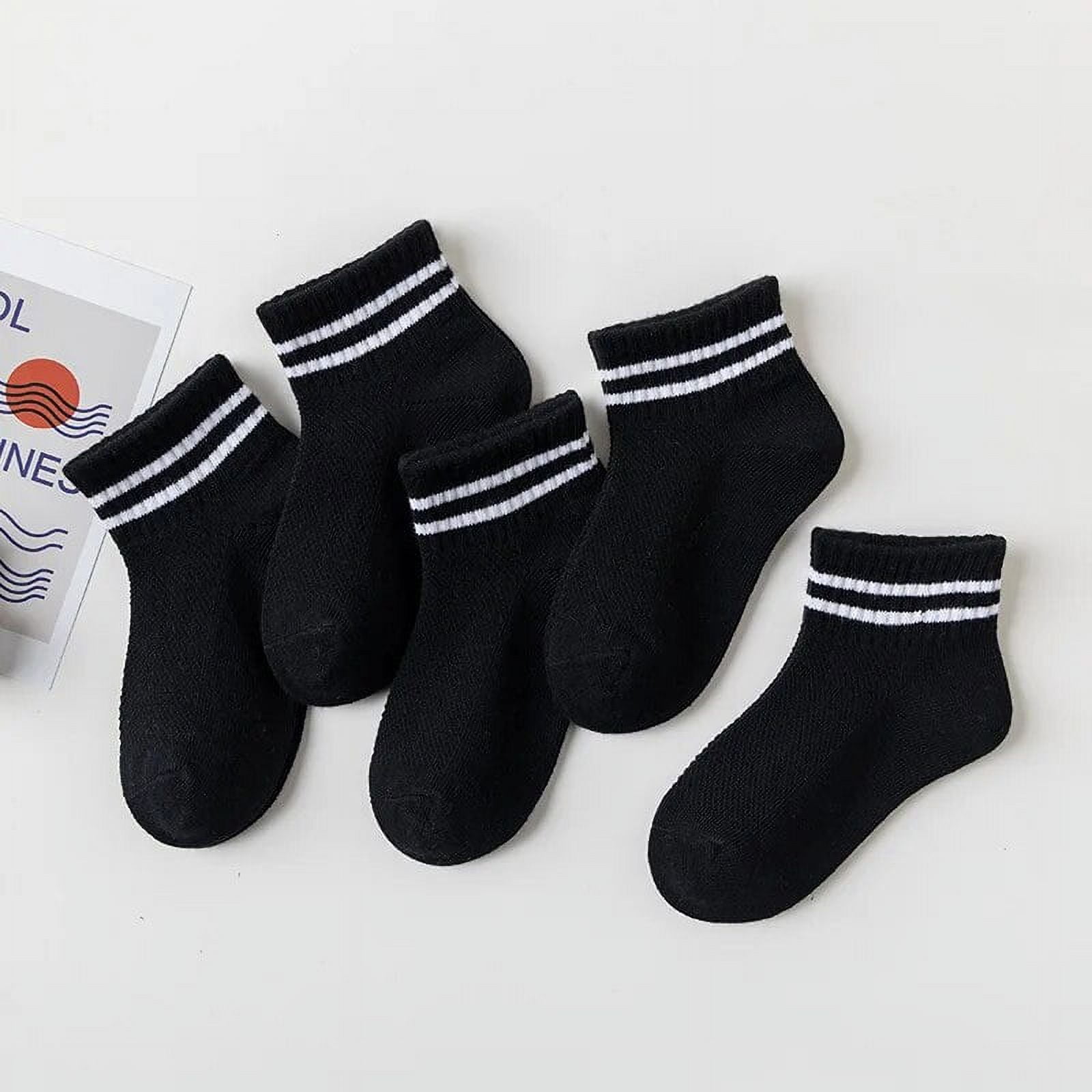 GZhLonKiMa 5 Pairs New Summer Children Socks Cotton Kids Teen Fashion ...