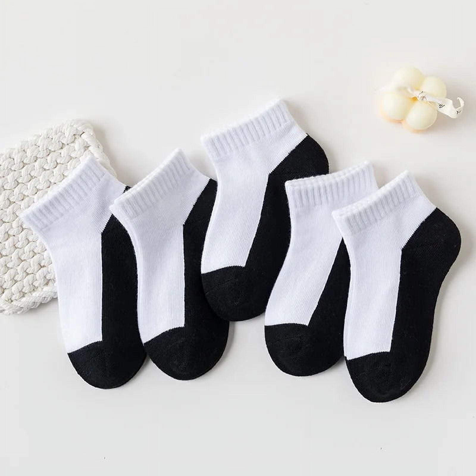 GZhLonKiMa 5 Pairs New Summer Children Socks Cotton Kids Teen Fashion ...