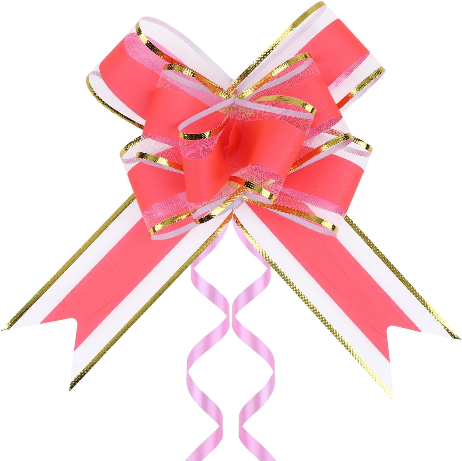 GZhLonKiMa 6 Inches Pull Bows for Gift Wrapping, 20 PCS Large Ribbon ...
